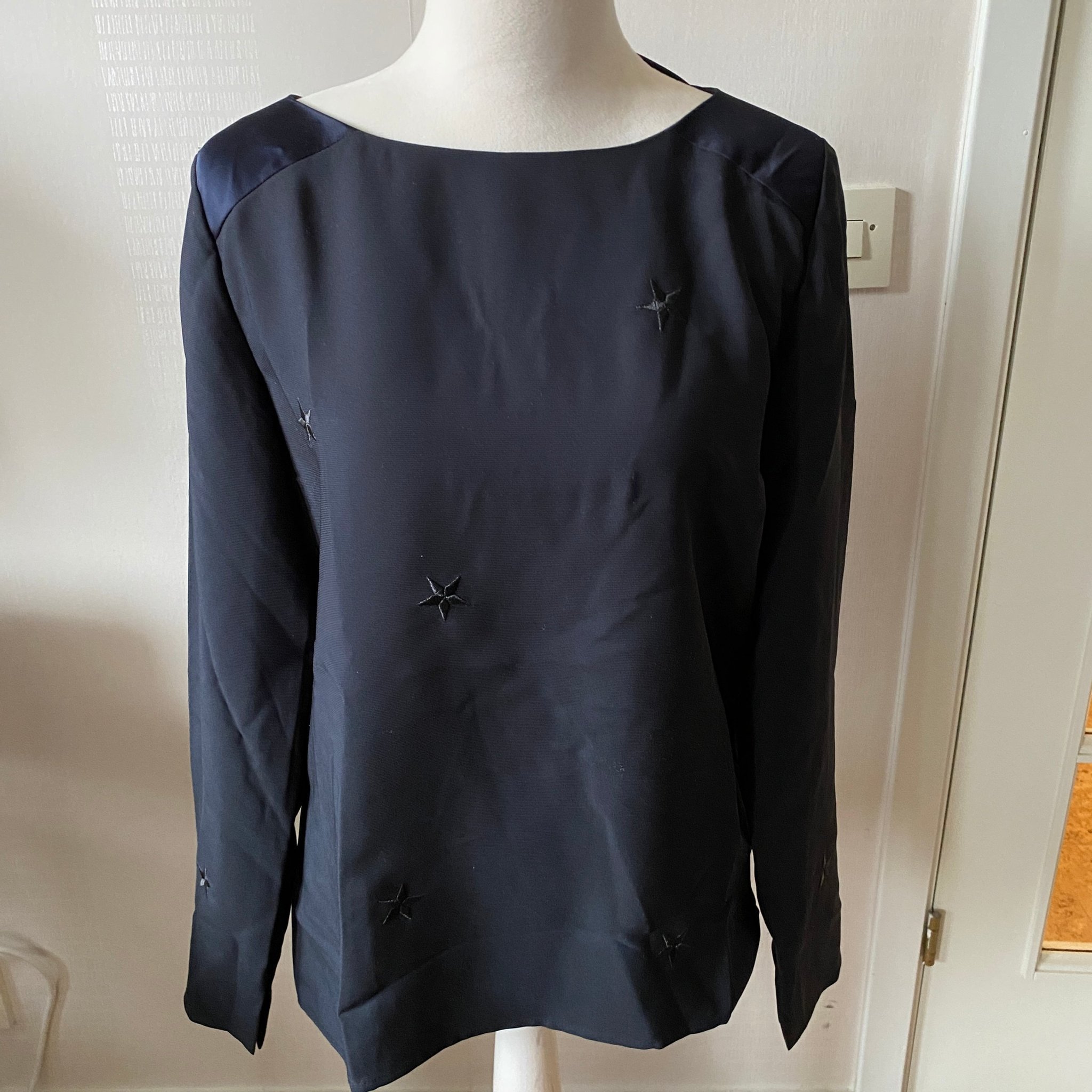 Hunky Dory blus, mörkblå storlek L | Köp på Tradera (701582276)