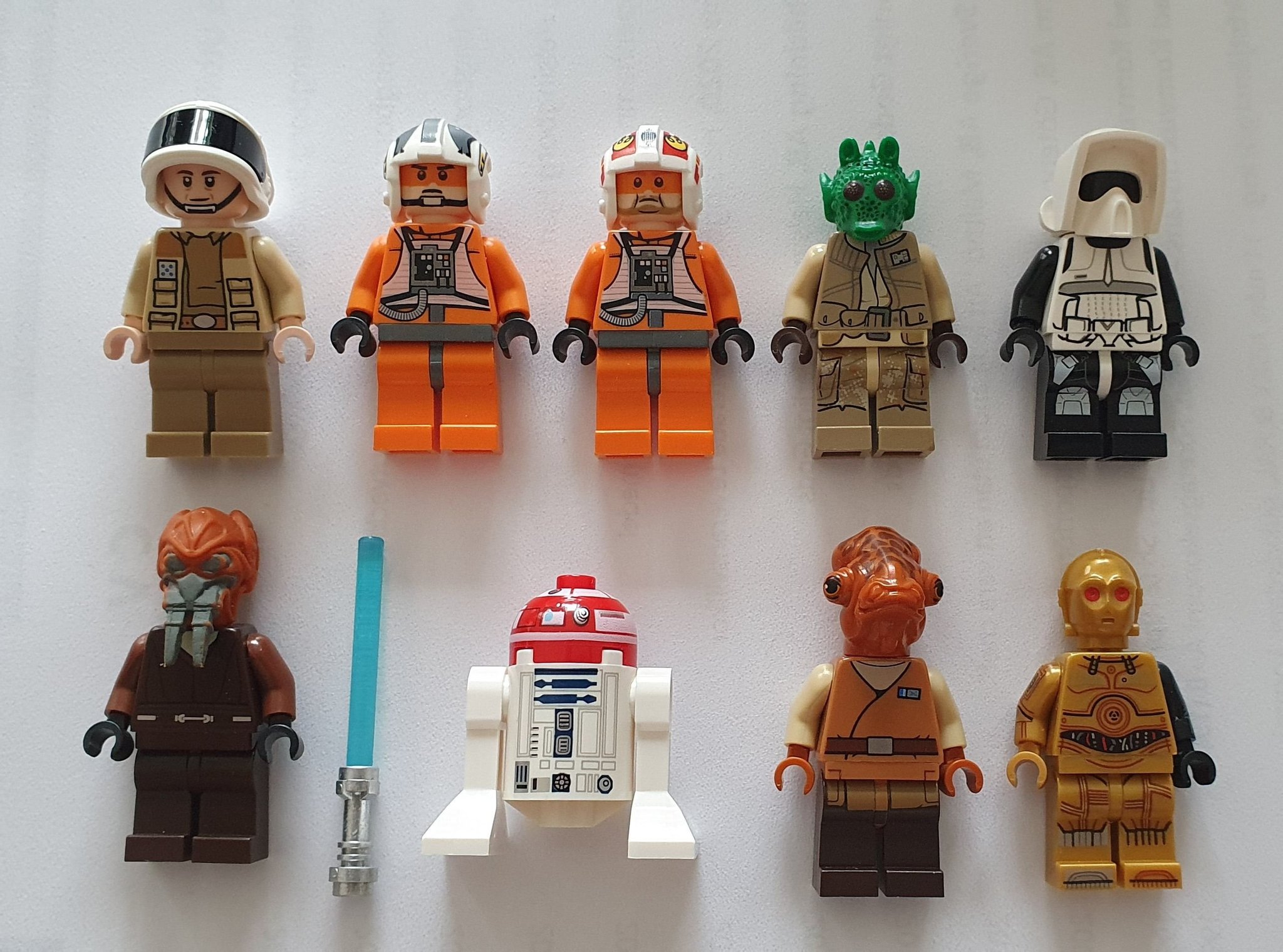 Se produkter som liknar 9 Lego Star Wars Minifigurer på Tradera (695963995)