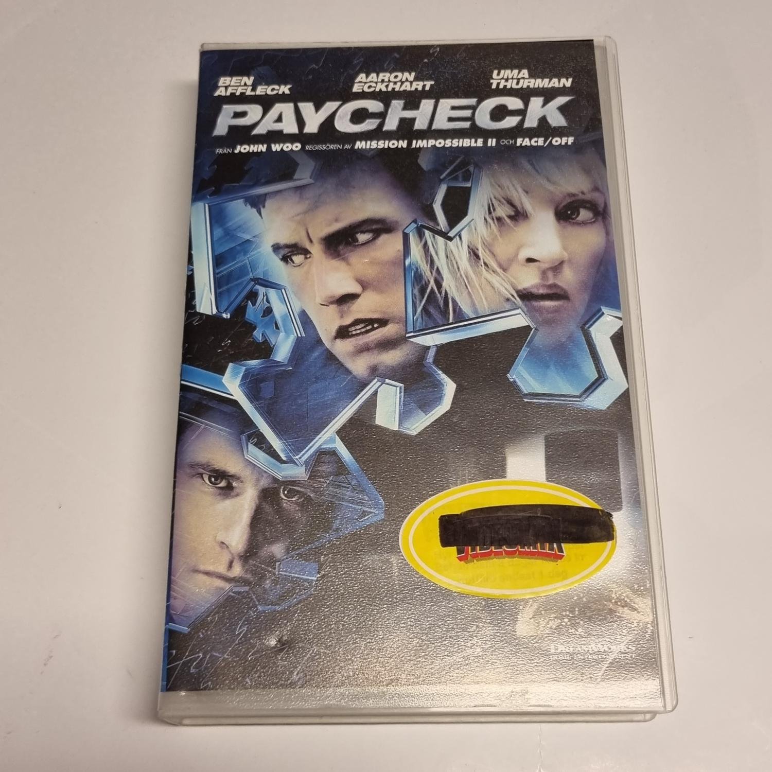 Paycheck vhs film hyr | Köp från Askers_grums på Tradera (609360989)
