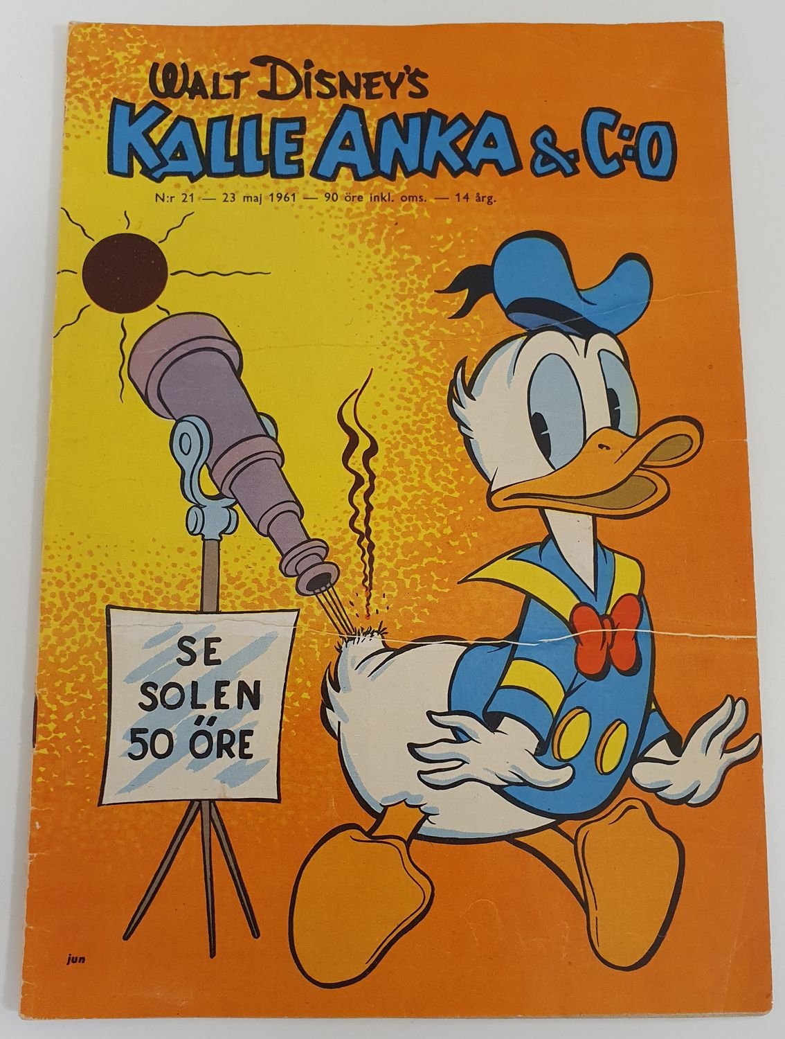 Kalle Anka & Co nr 21 1961 / VG- | Köp på Tradera (700669250)