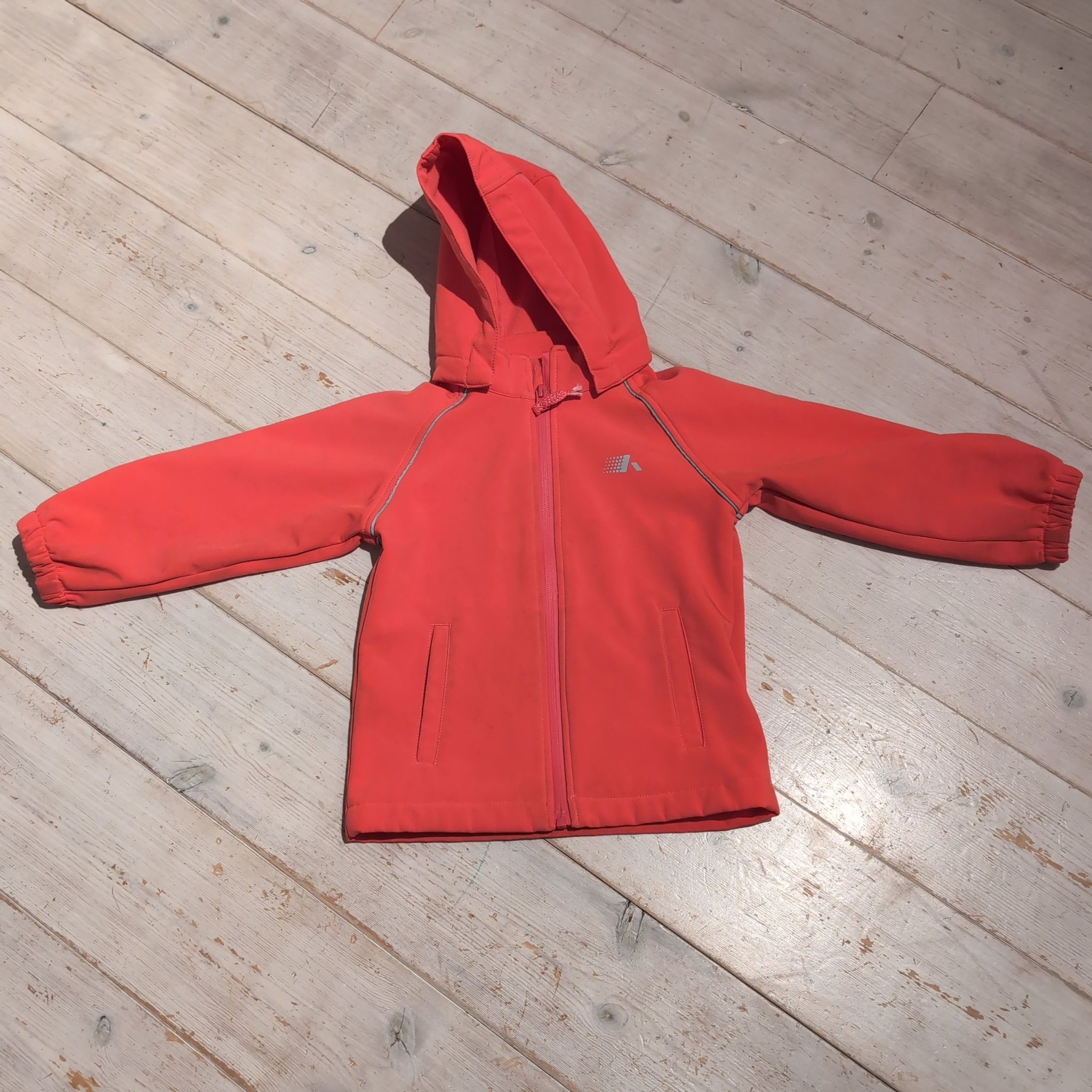 Rosa softshell jacka med huva strl 92, name it | Köp på Tradera (701409640)