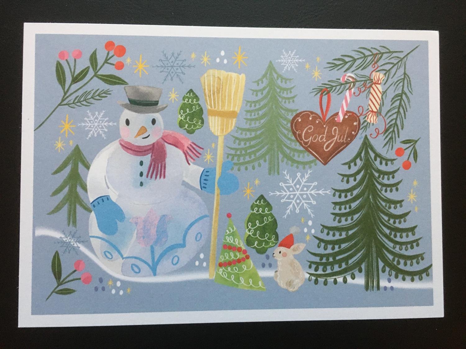 Julkort - GOD JUL - POSTNORD 2022 | Köp på Tradera (568898181)