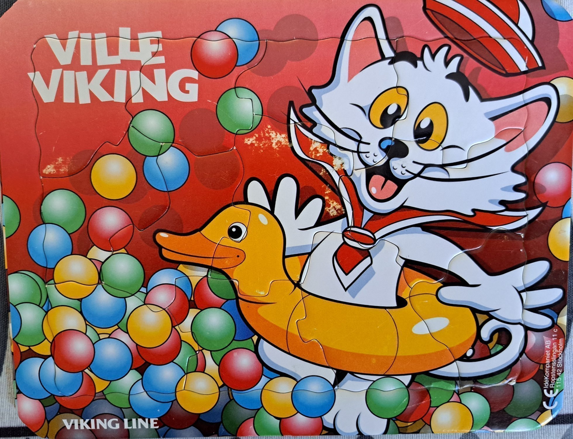 Se produkter som liknar Viking Line Ville Viking pussel på Tradera ...