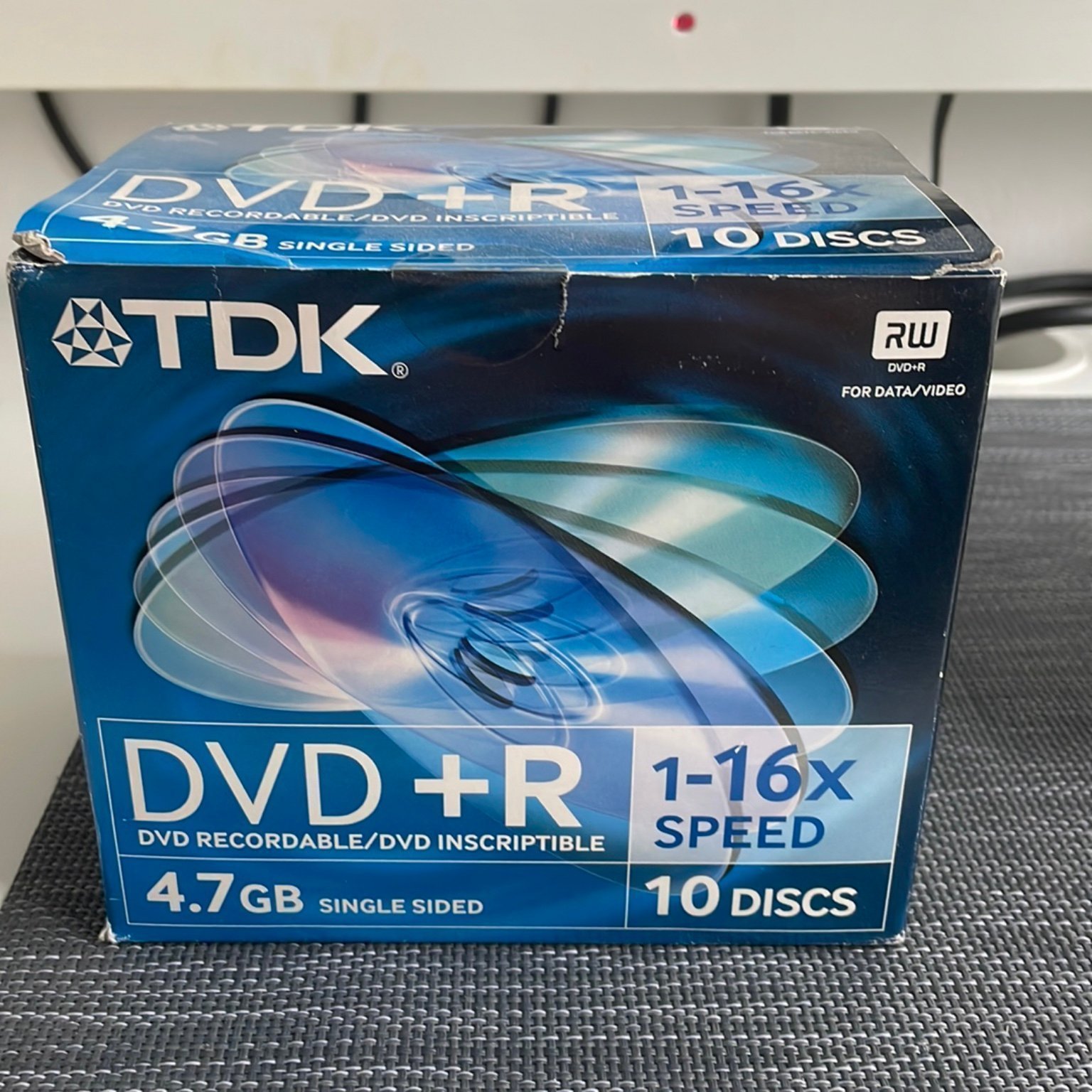 10 Pack TDK DVD +R 4,7GB 1-16x Speed - Skiva + R | Köp på Tradera ...