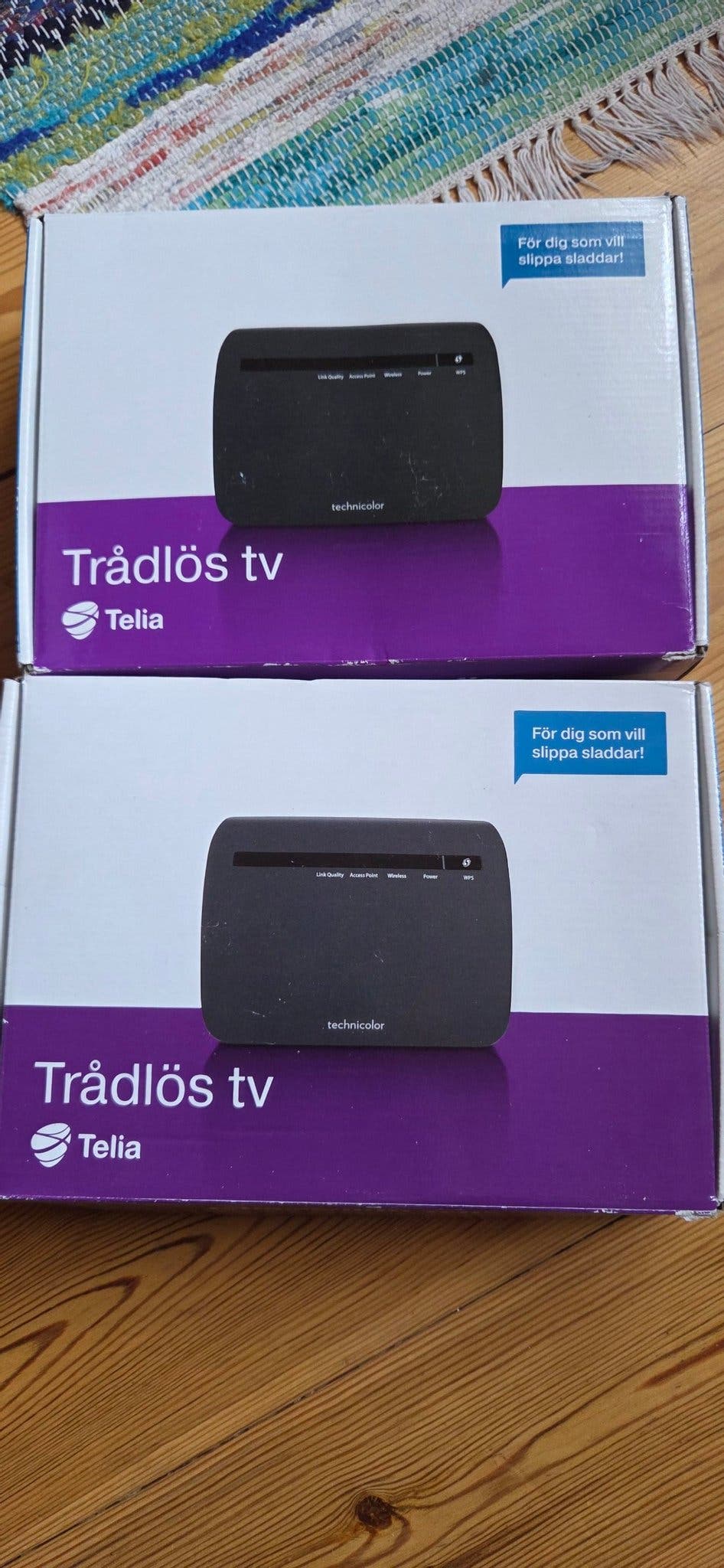 Se produkter som liknar Telia Trådlös TV på Tradera (700951887)