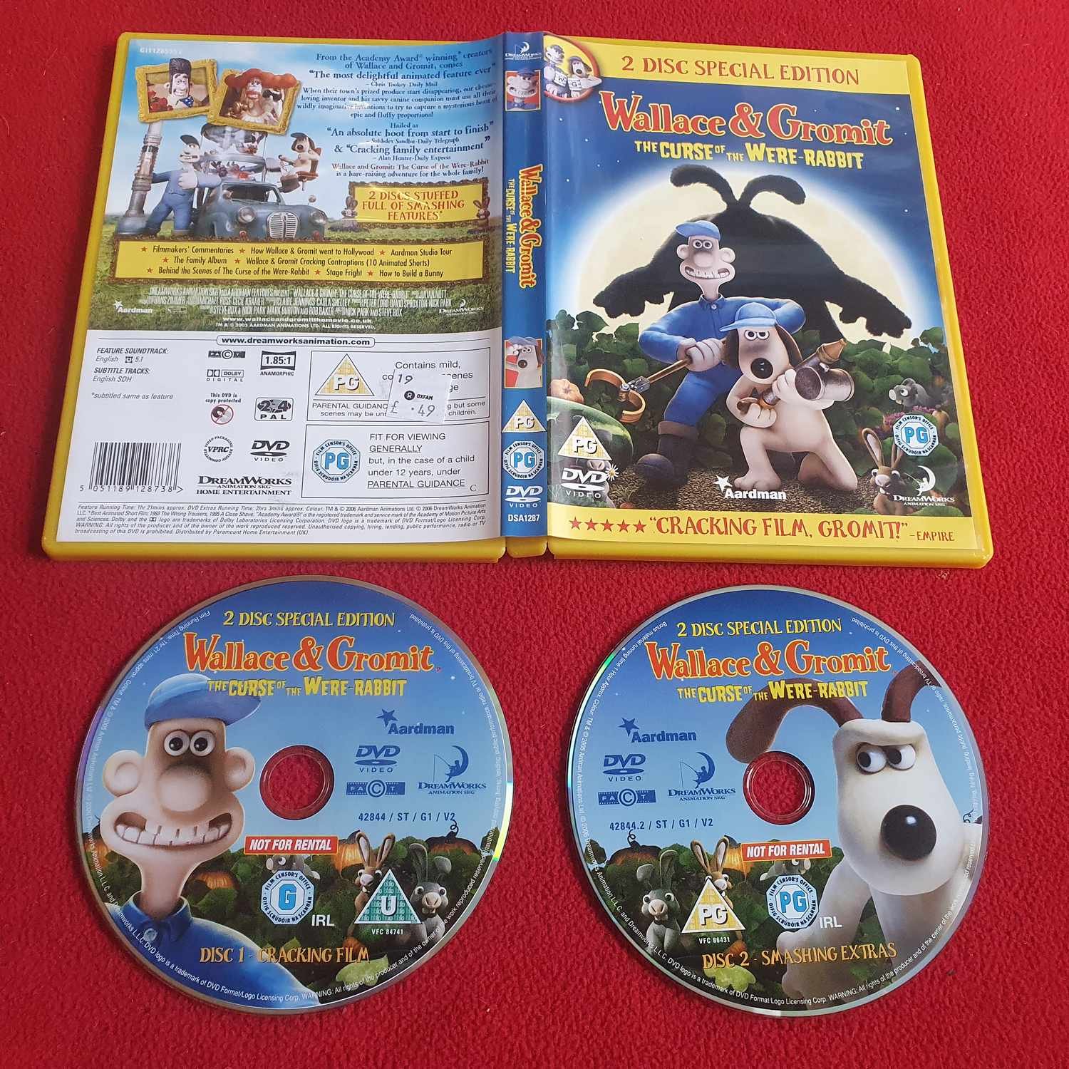 Se produkter som liknar WALLACE & GROMIT THE CURSE OF.. på Tradera ...