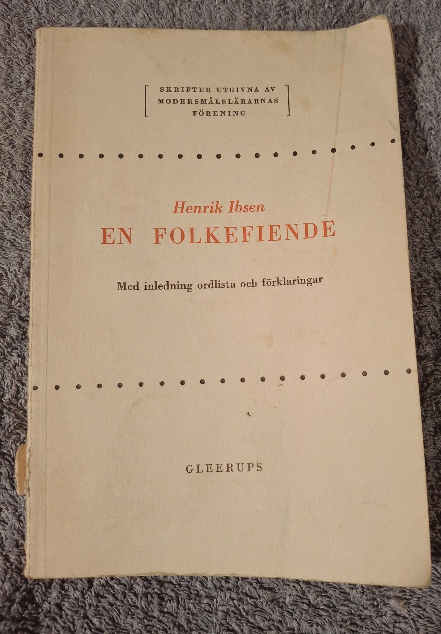 En folkefiende av Henrik Ibsen 1963 | Köp på Tradera (694064270)