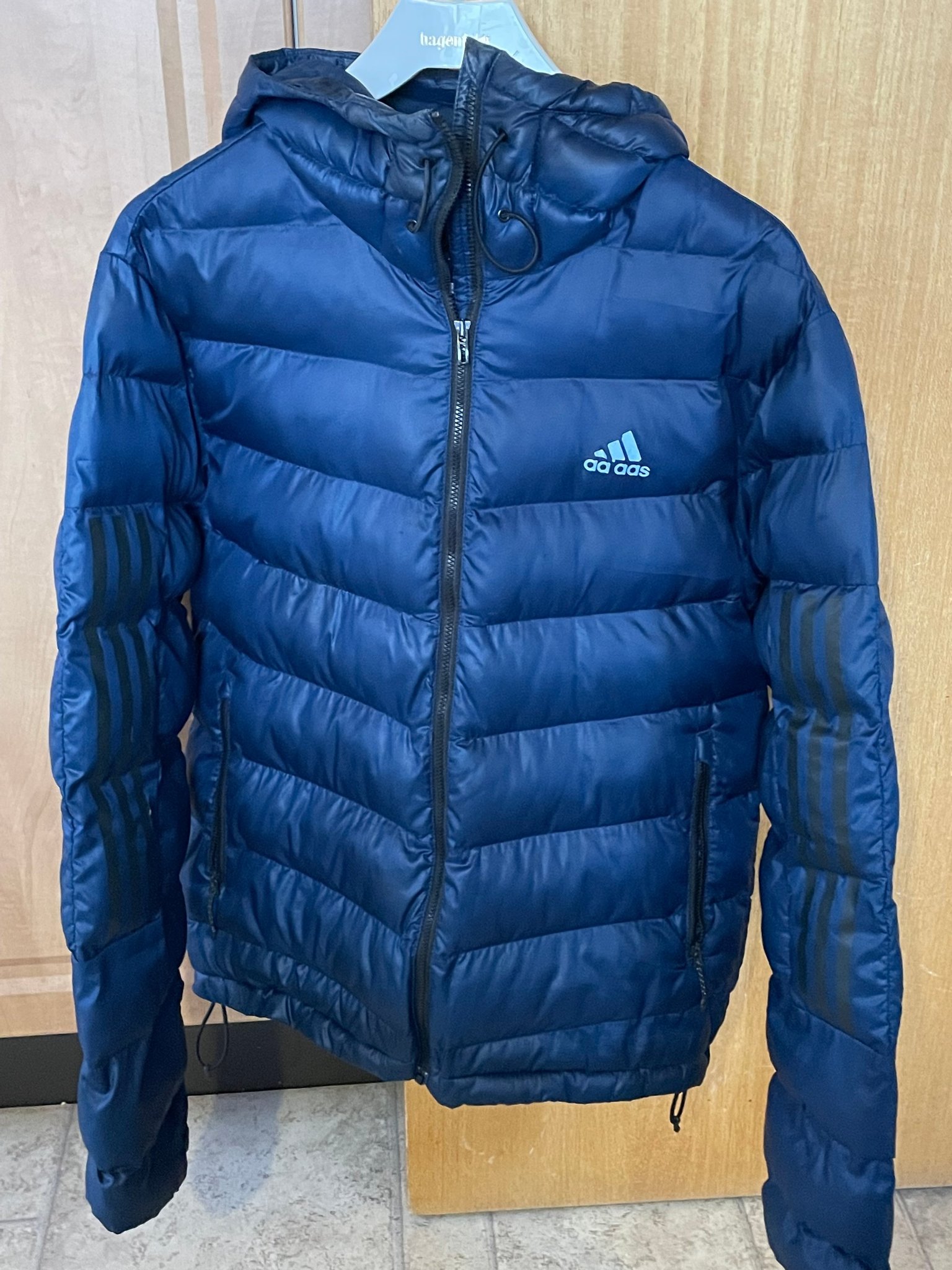 Adidas blå jacka, storlek S | Köp på Tradera (711058188)