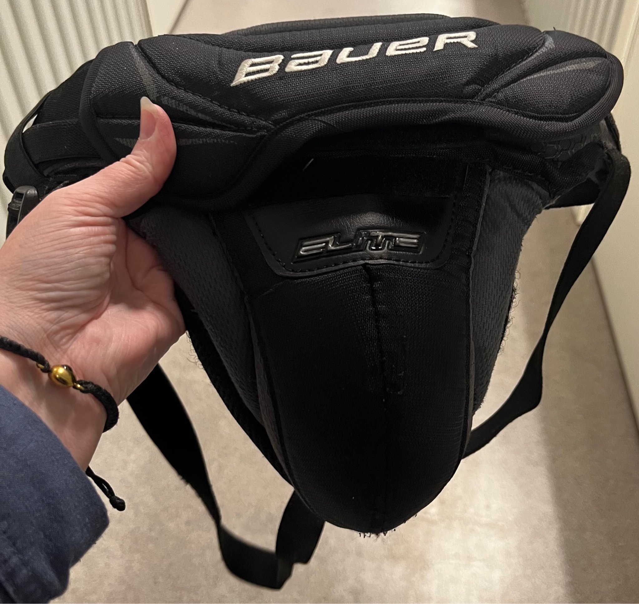 hockey pungskydd målvakt Bauer | Köp på Tradera (712393818)