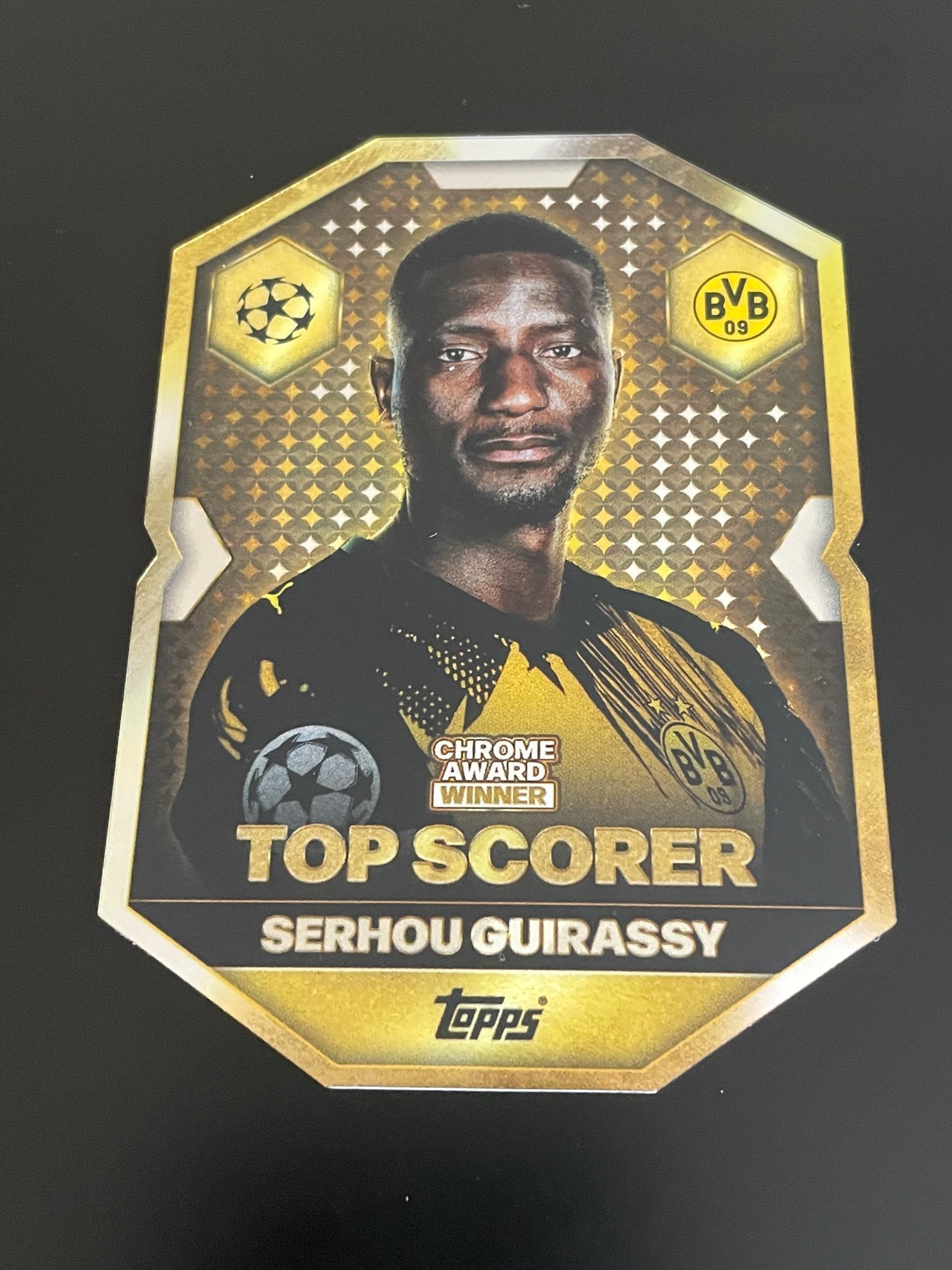 Serhou Guirassy - Chrome Award - Topps Match At.. | Köp på Tradera ...