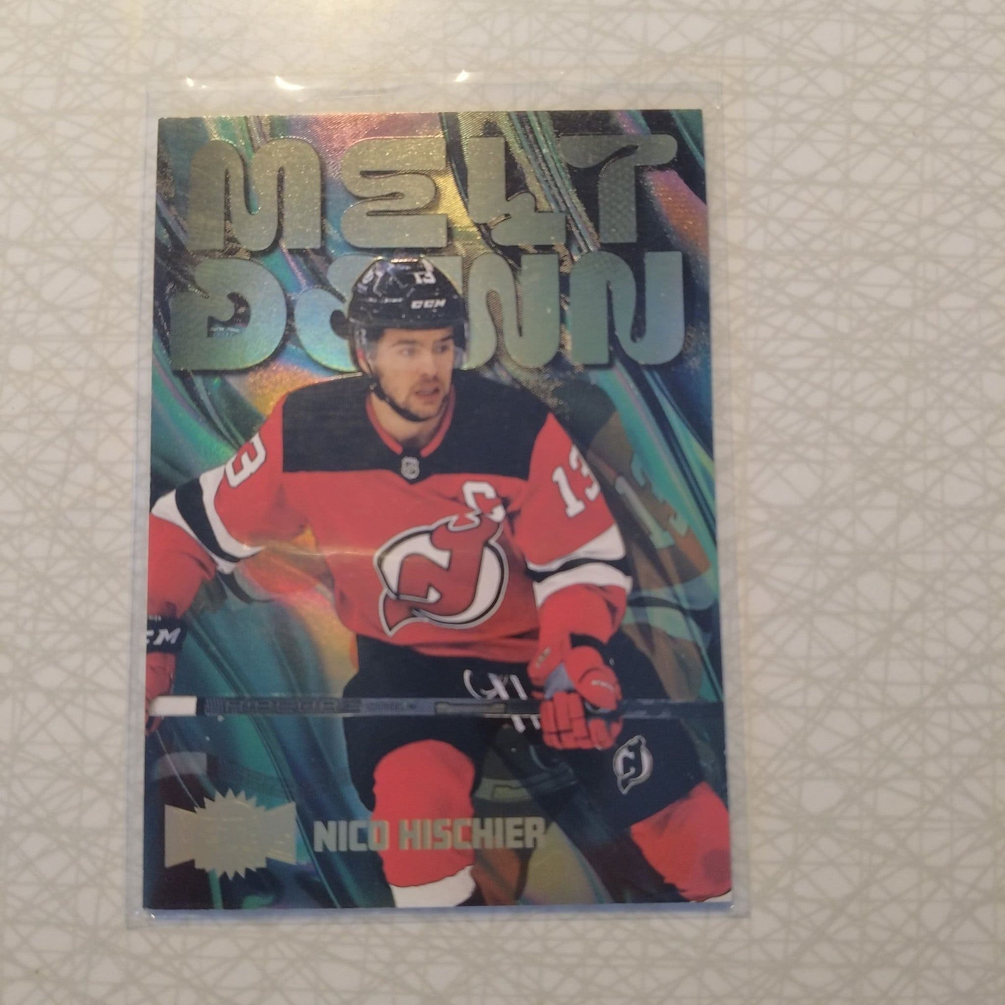 2023-24 Metal Universe Nico Hischier Meltdown G.. | Köp på Tradera ...