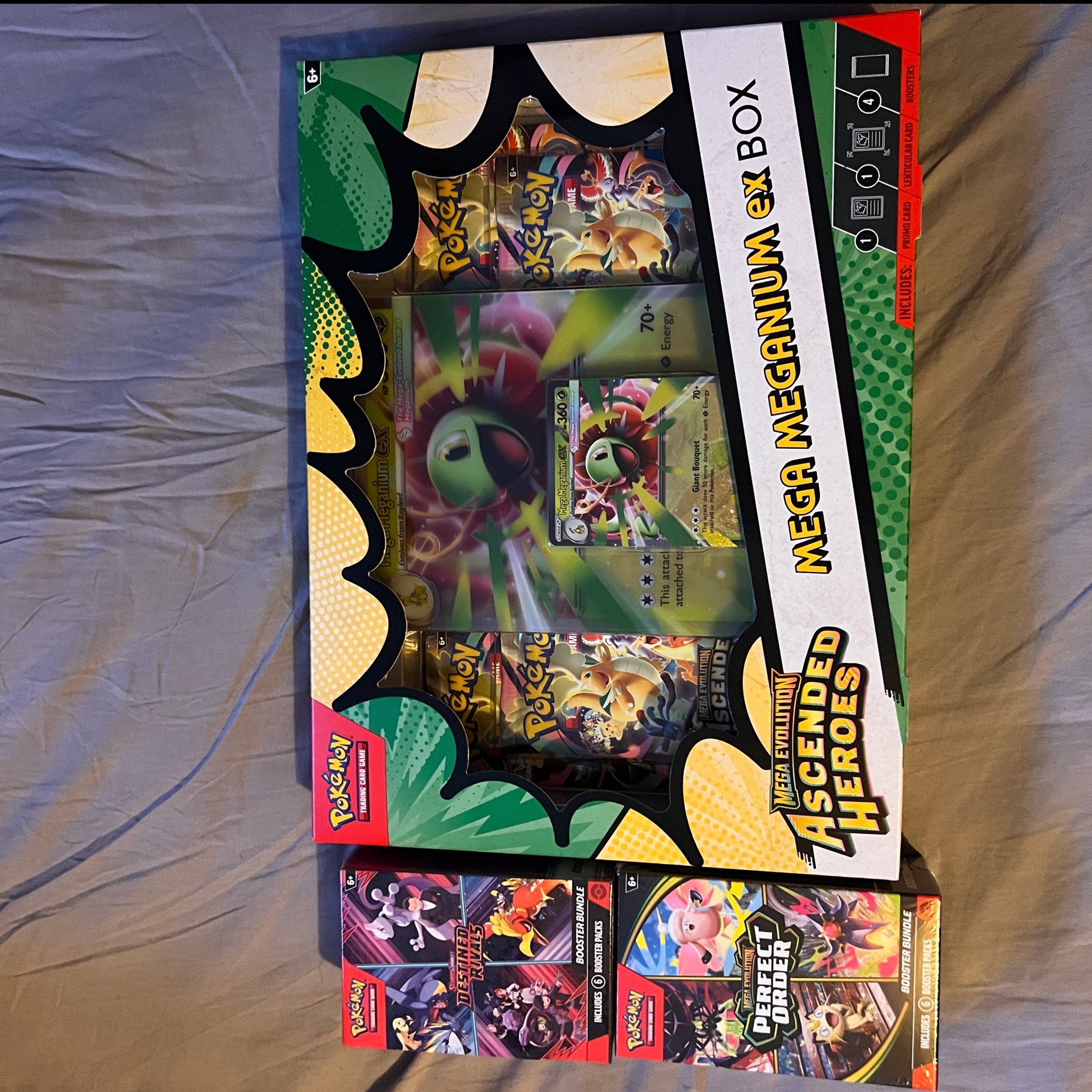 MEGA MEGANIUM+ DESTINED RIVALS BOOSTER BUNDLE +.. | Köp på Tradera ...