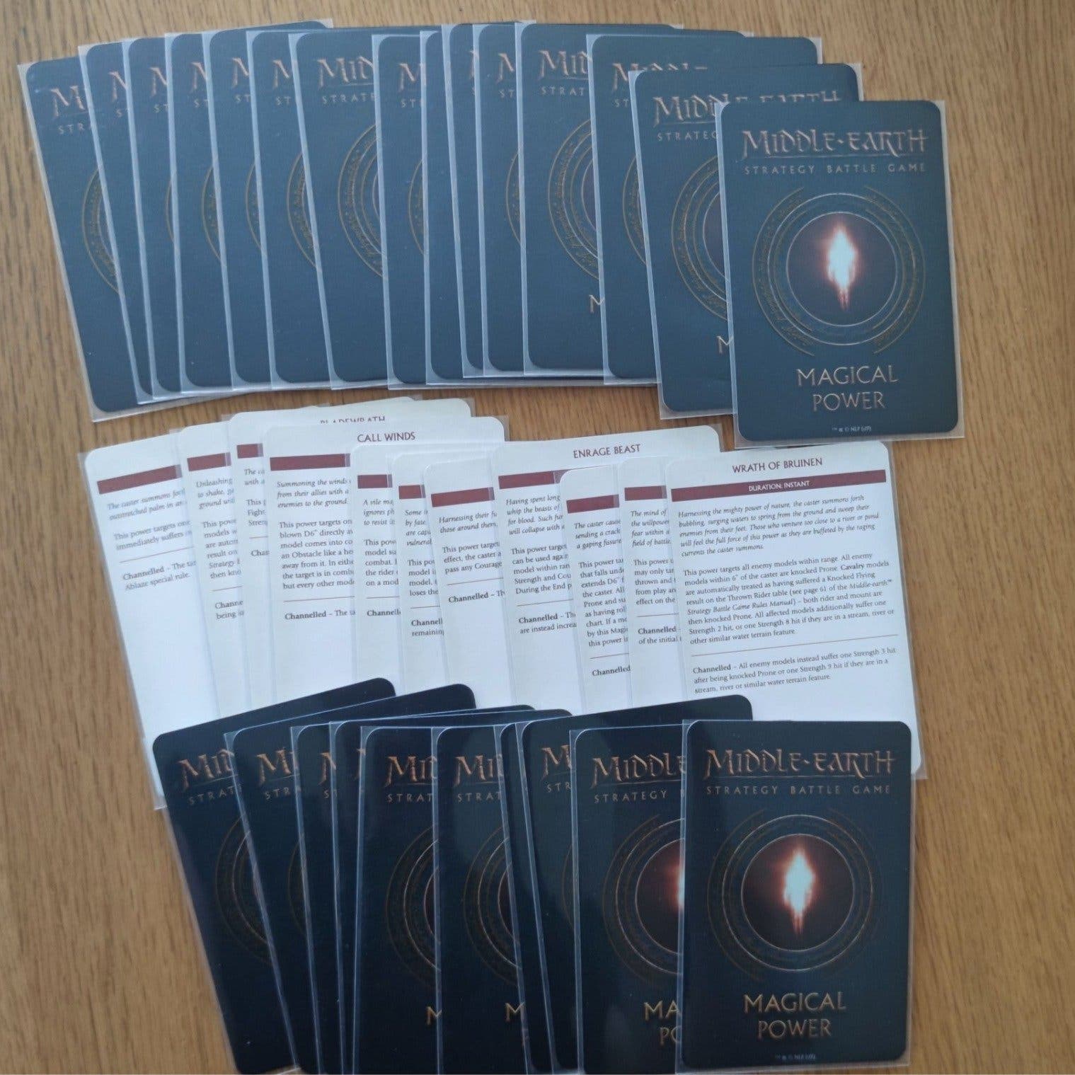 Magical Power Cards - Middle Earth SBG - MESBG .. | Köp på Tradera ...