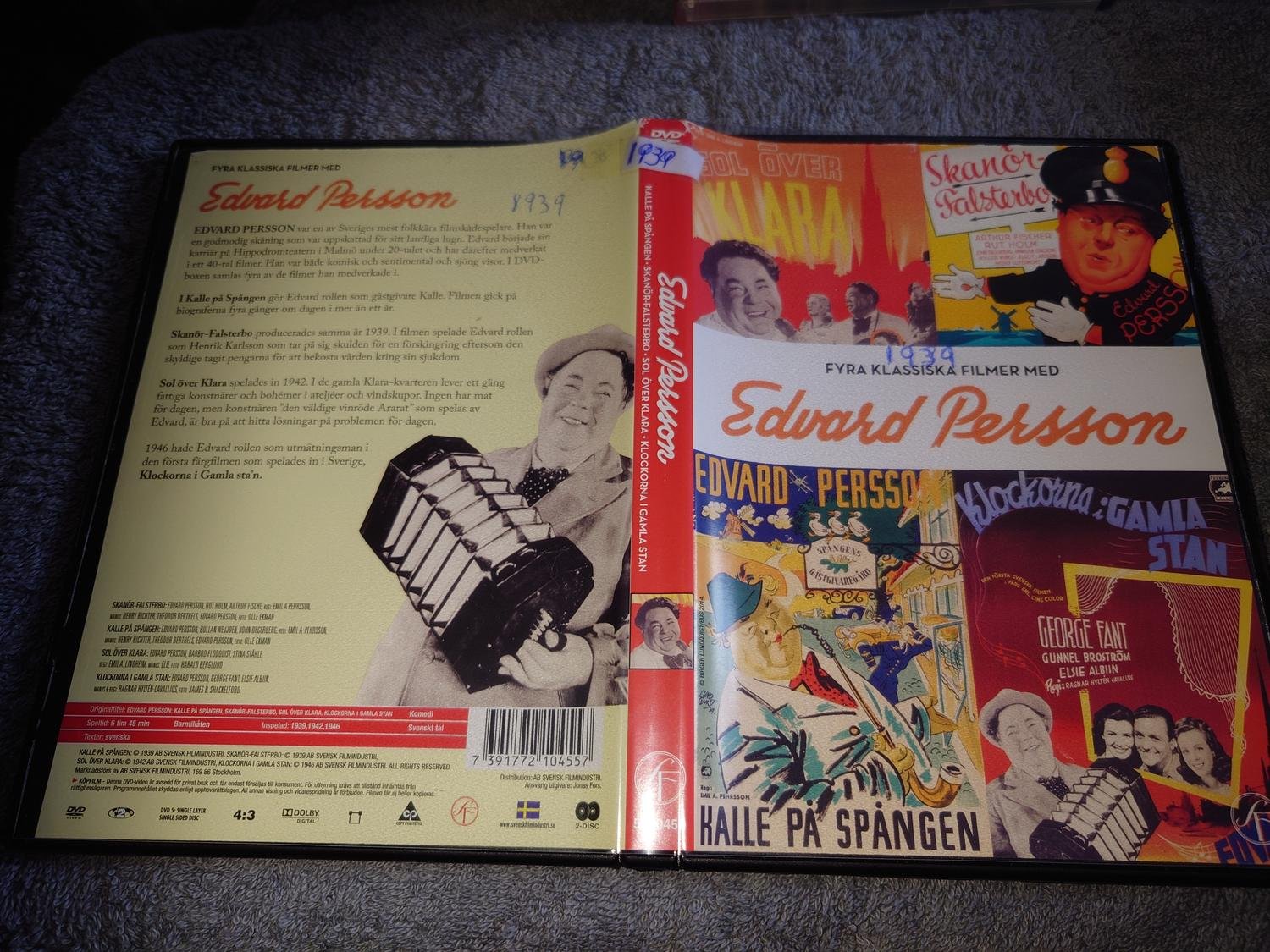 Edvard Persson: 4 filmer (Kalle p.. | Köp från Peper073 på Tradera ...