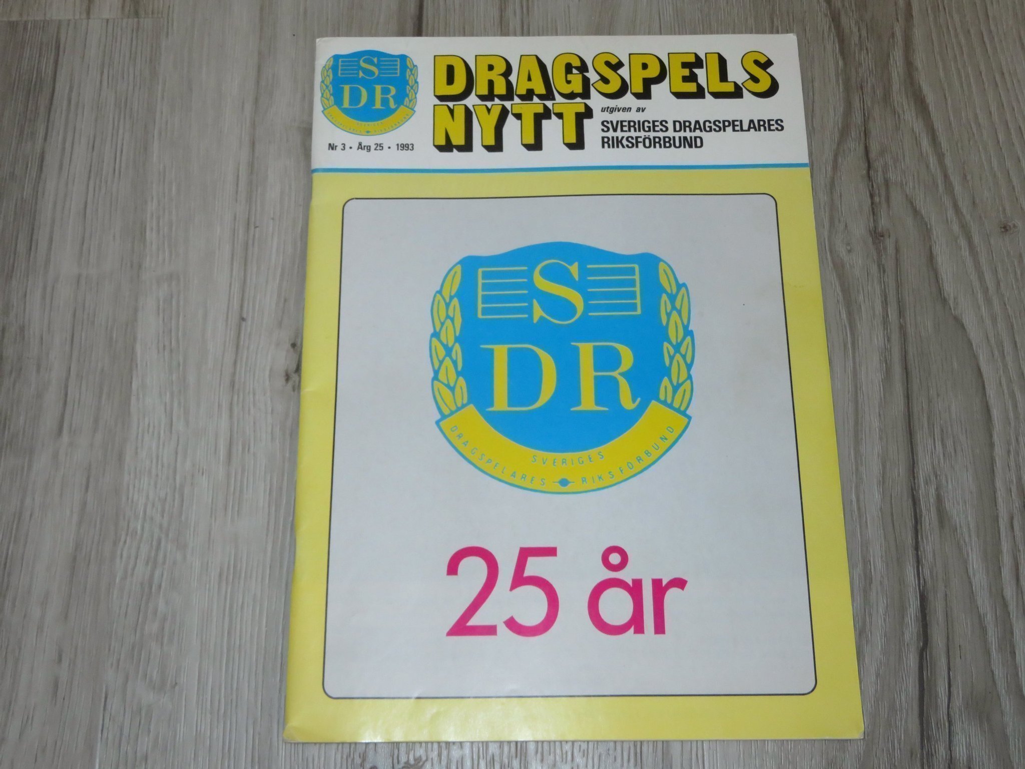 Dragspelsnytt Nr 3 årg 25 1993 RETRO jubileumsn.. | Köp på Tradera ...