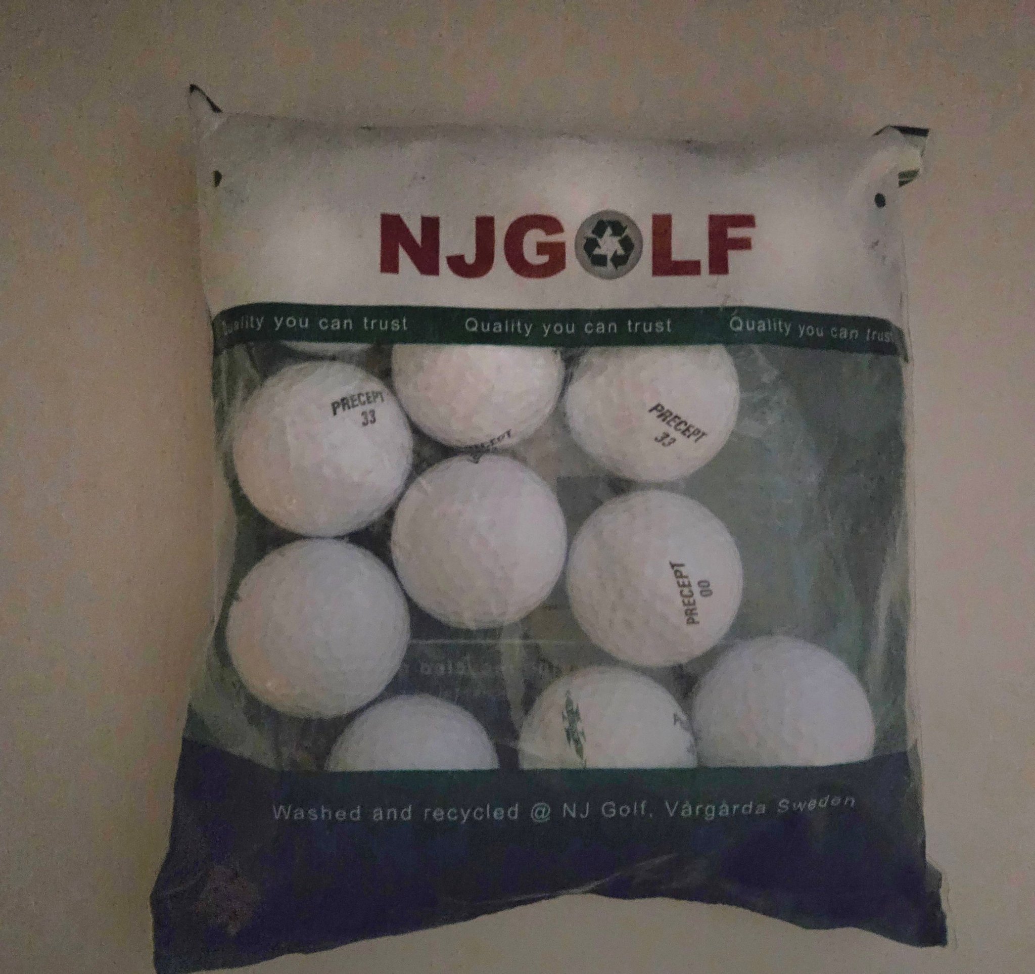 Golfbollar PRECEPT och Peggar | Köp på Tradera (708485806)