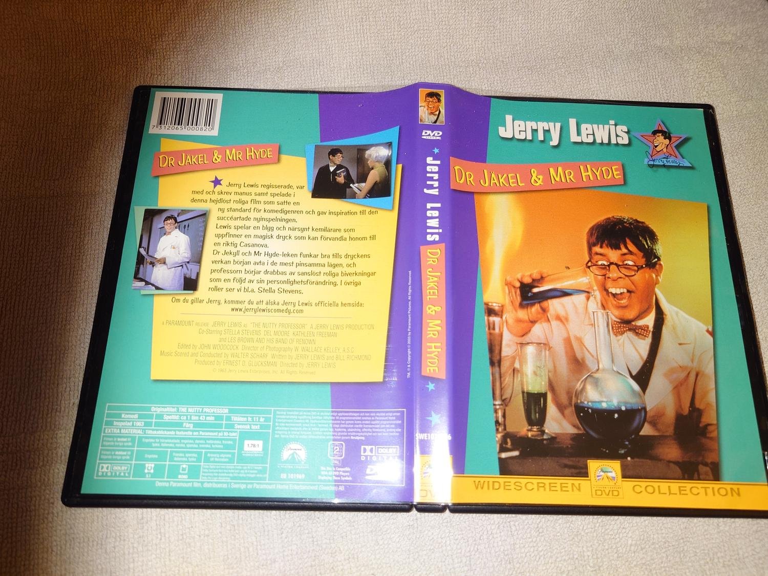 Dr Jäkel och Mr Hyde (Jerry Lewis) - The Nutty .. | Köp på Tradera (682091538)