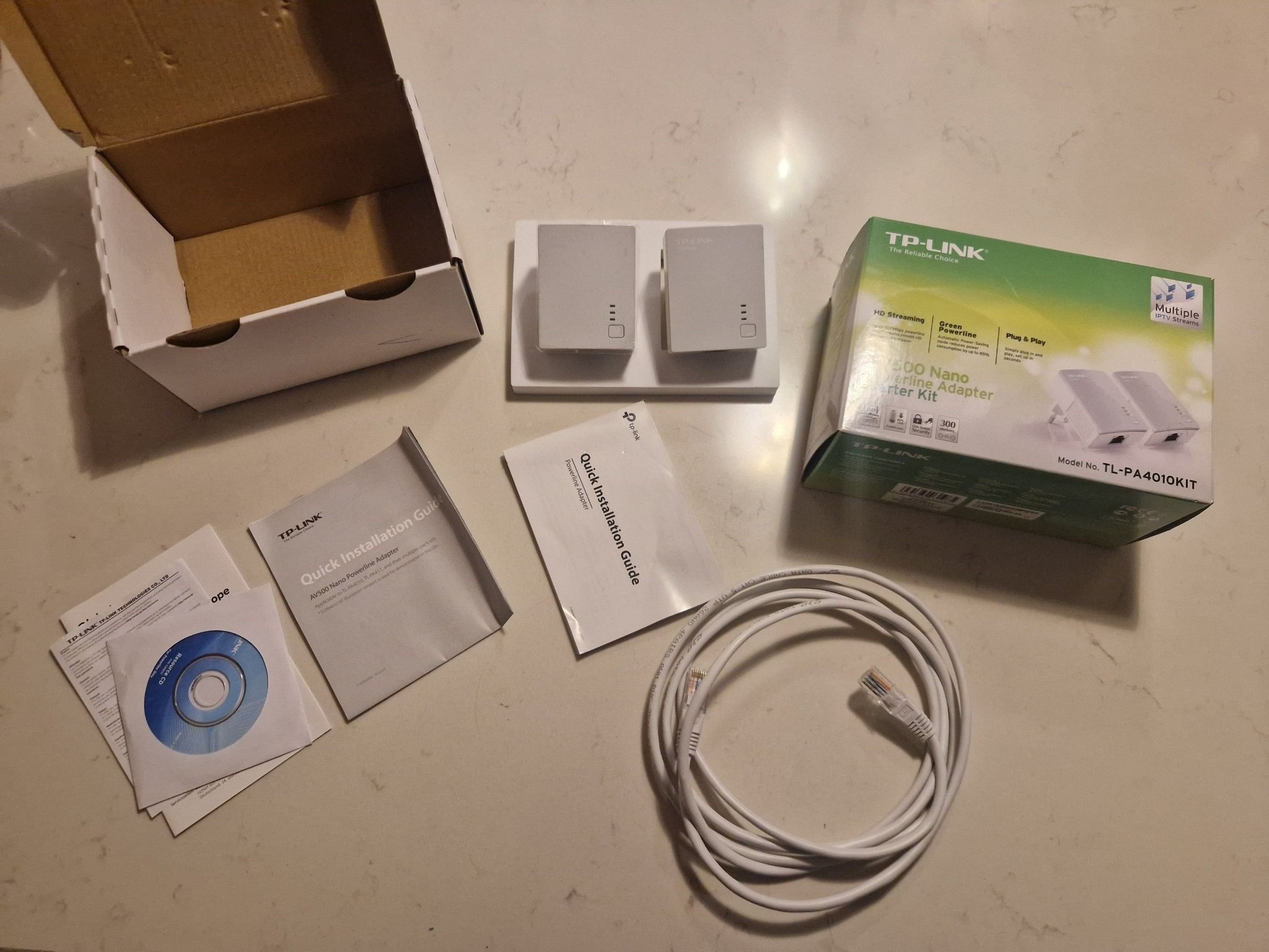 TP-Link AV500 Nano Powerline Adapter Starter Kit | Köp på Tradera ...