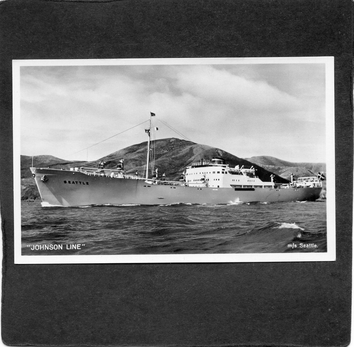 MS SEATTLE Johnson Line | Köp från LindbladCartophilia på Tradera ...