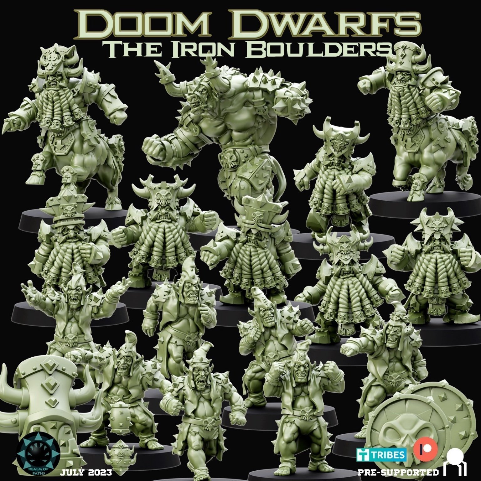 Doom Dwarfs- Realm of paths, Blood Bowl,Dungeon.. | Köp på Tradera ...