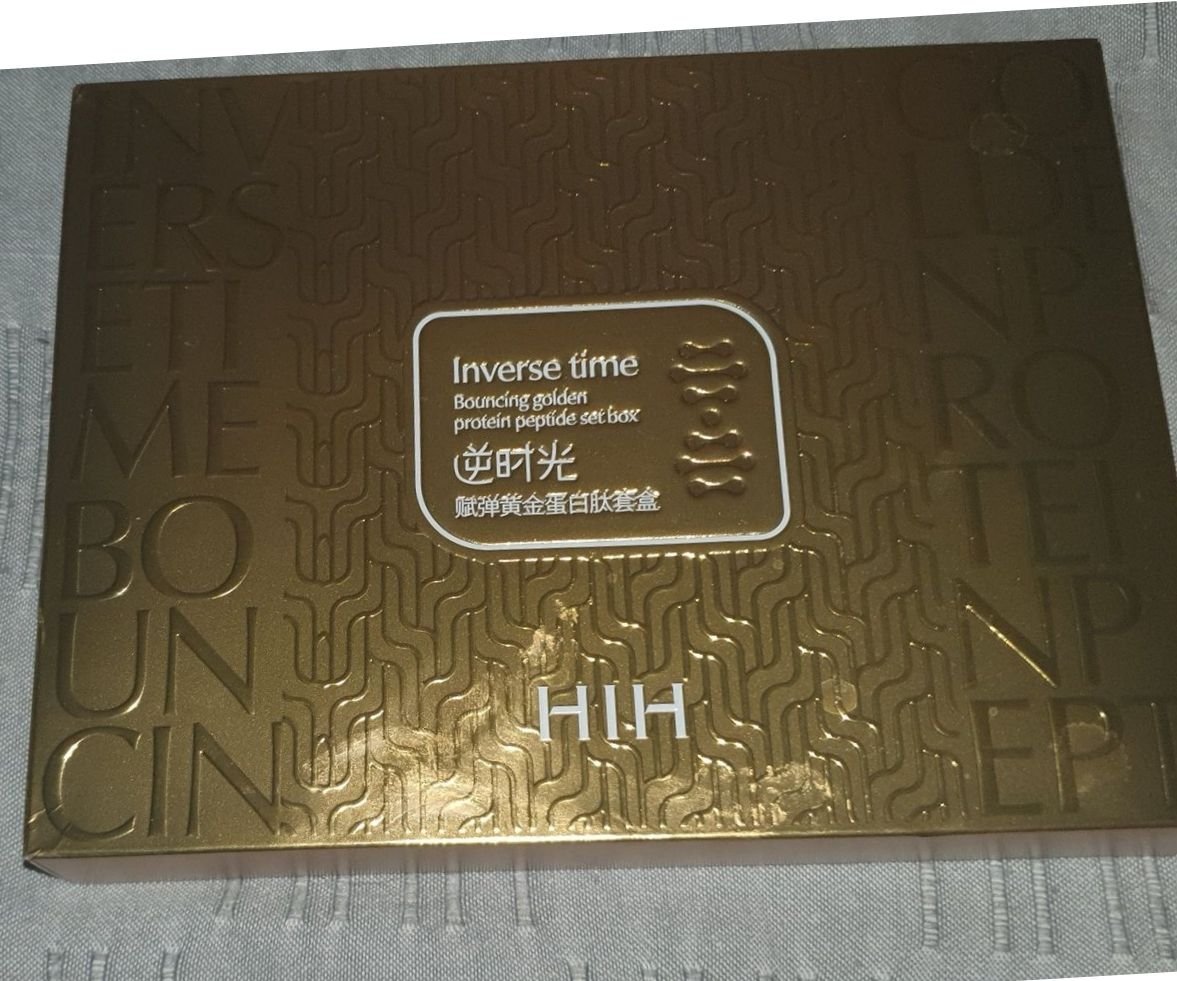 HIH Inverse Time Bouncing Golden Protein Peptid.. | Köp på Tradera ...