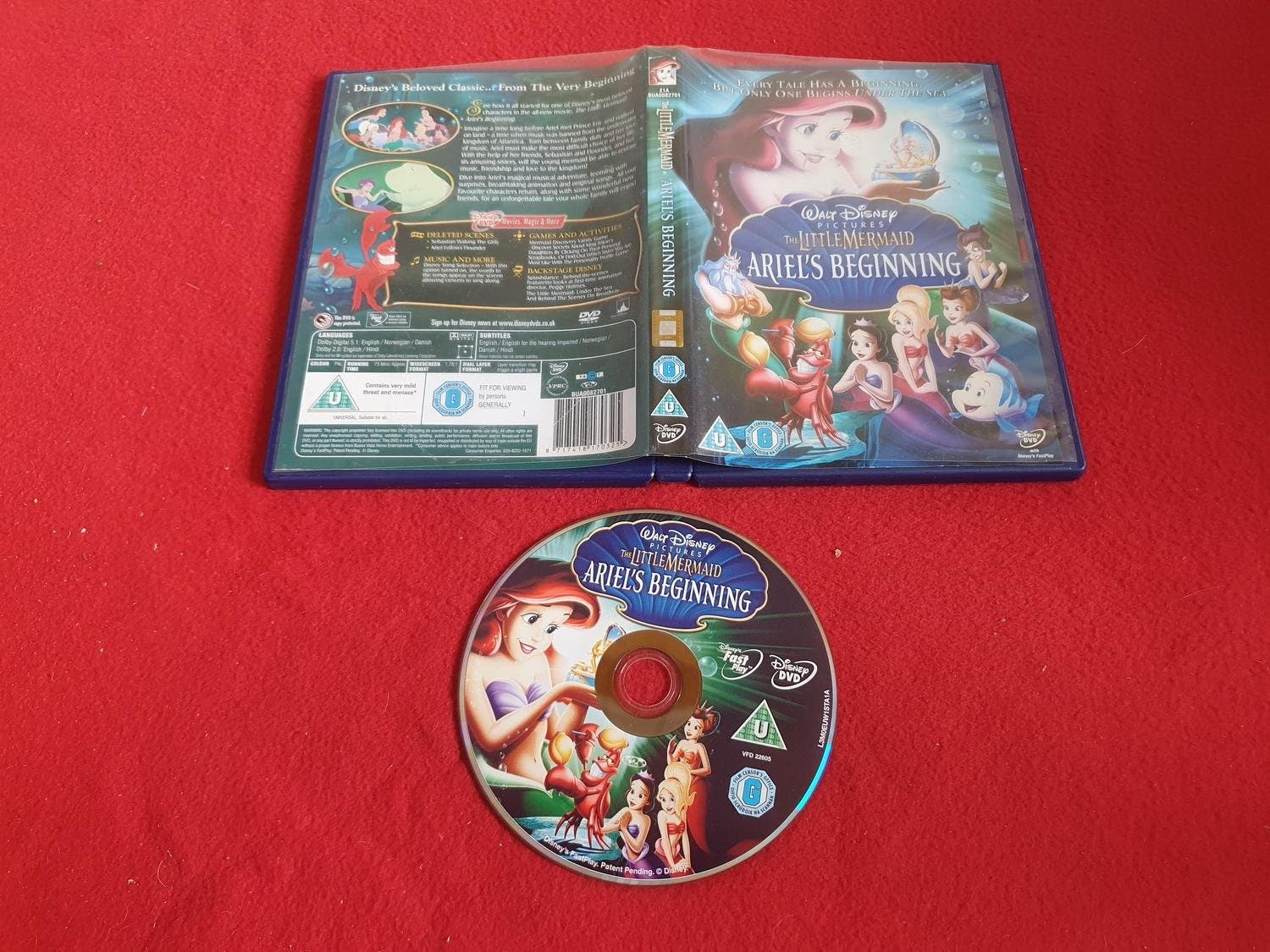 Se produkter som liknar DISNEY THE LITTLE MERMAID ARI.. på Tradera ...