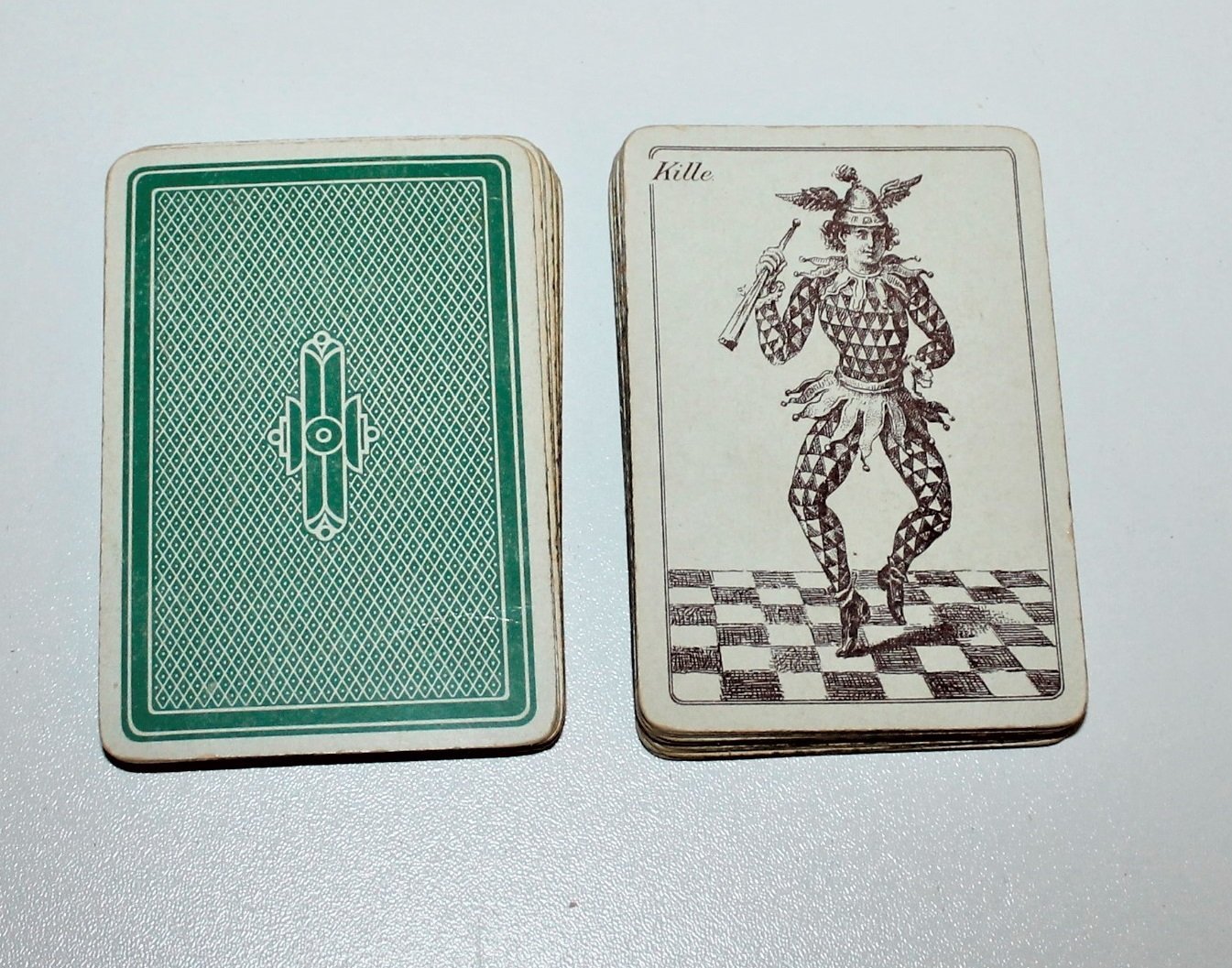Antik Kille-kortlek komplett m. 42st spelkort | Köp på Tradera (587271845)