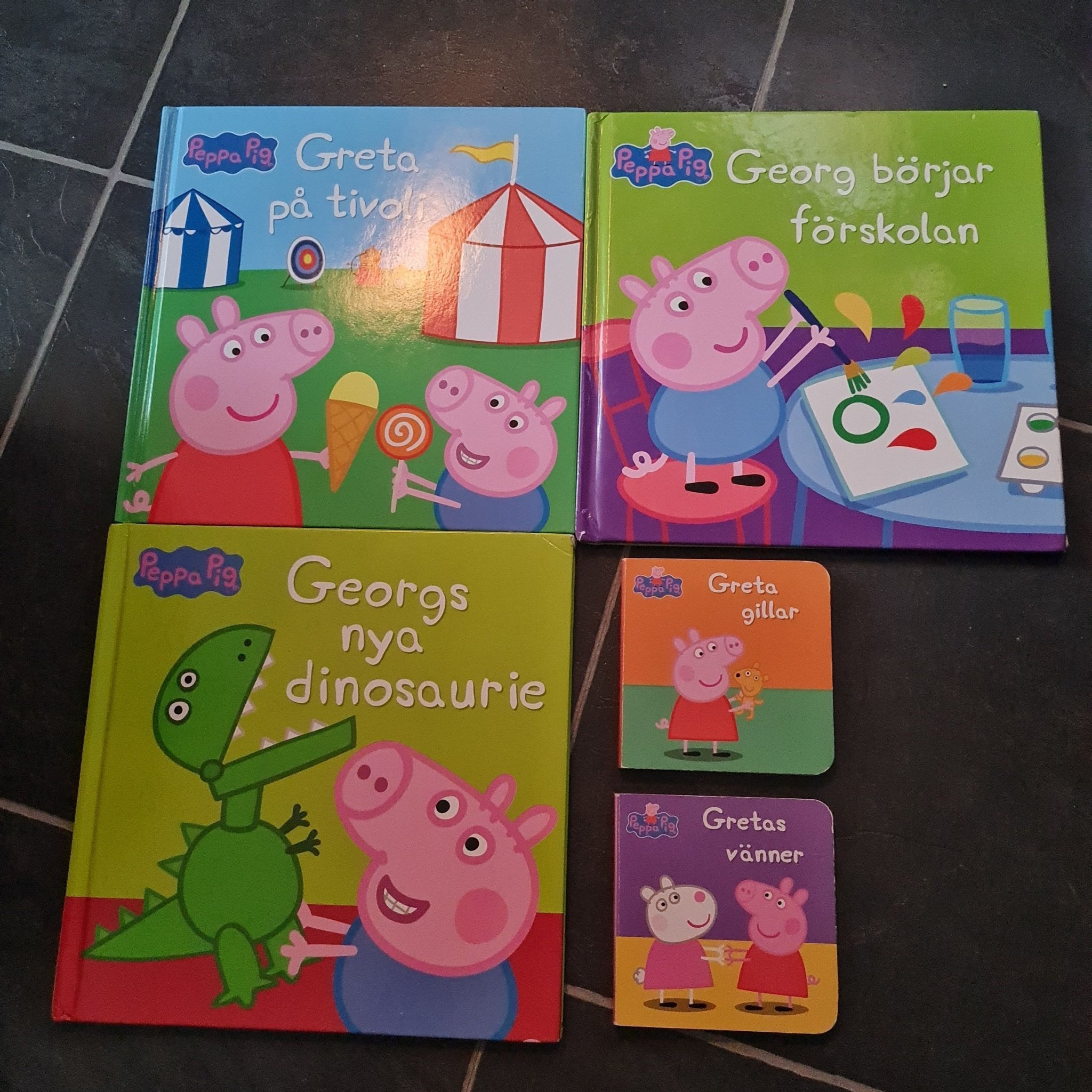 Se produkter som liknar 5 böcker om Greta Gris och Ge.. på Tradera ...