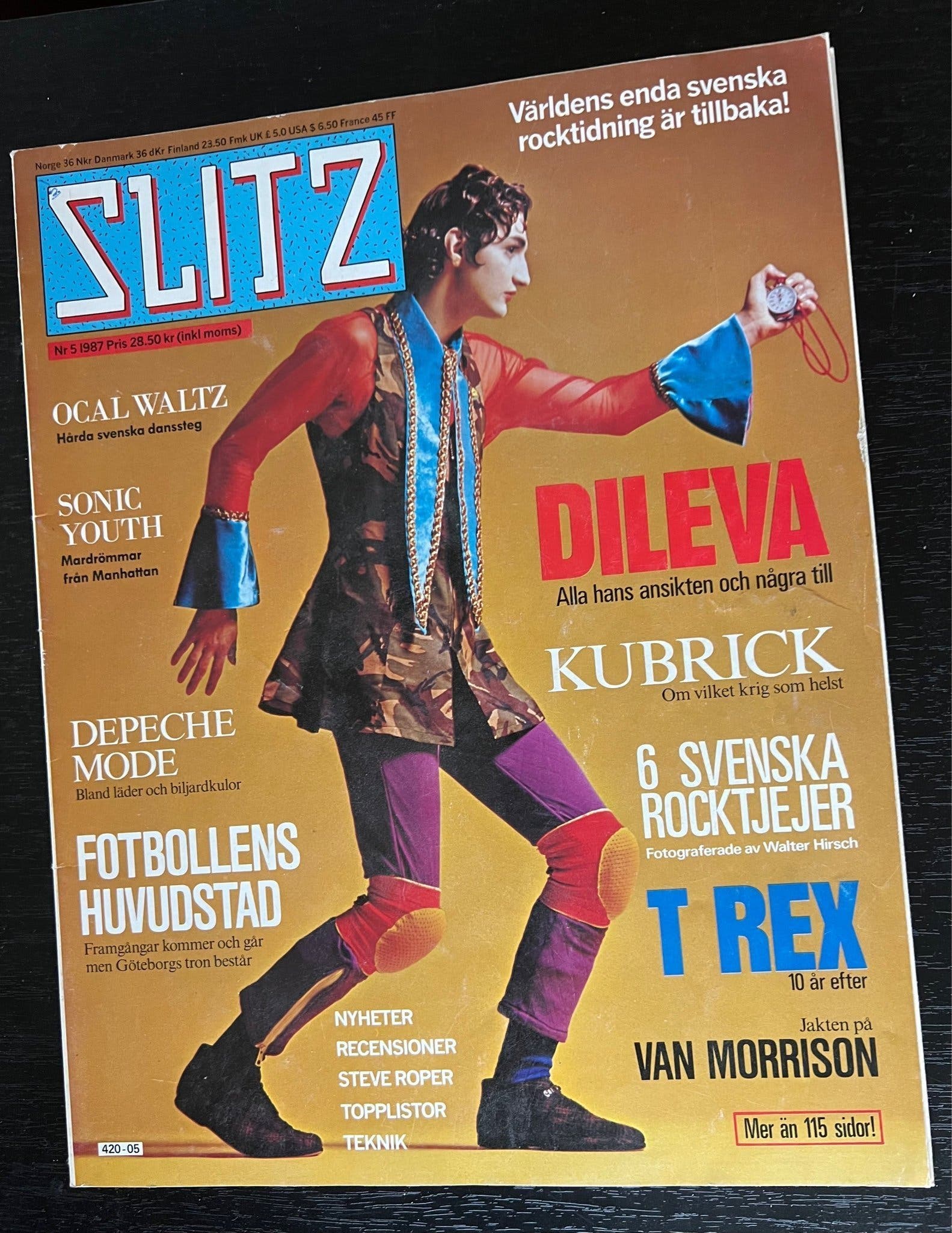 Slitz Nr 5 1987 | Köp på Tradera (705452393)