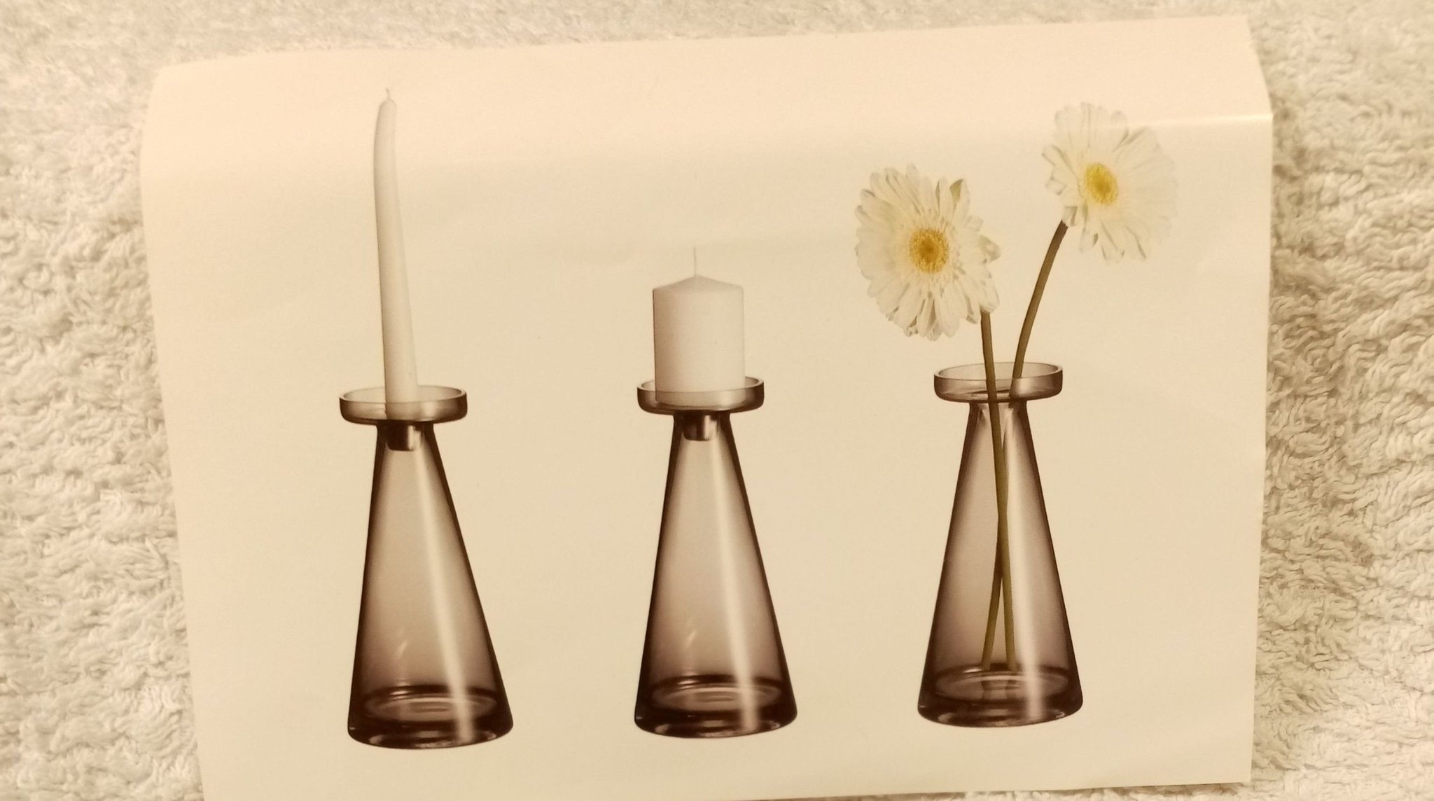 SEA Glasbruk Jon Eliason Vas och Ljusstake | Köp på Tradera (709543129)