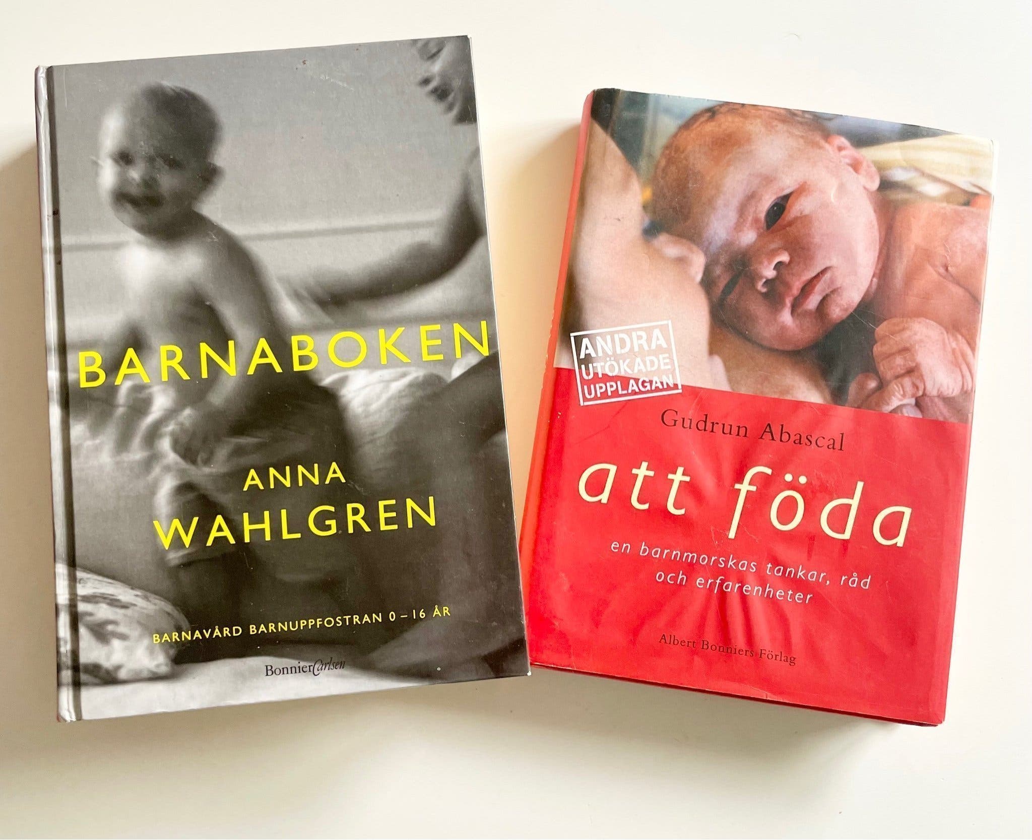 Barnaboken av Anna Wahlgren & Att föda av Gudru.. | Köp på Tradera ...