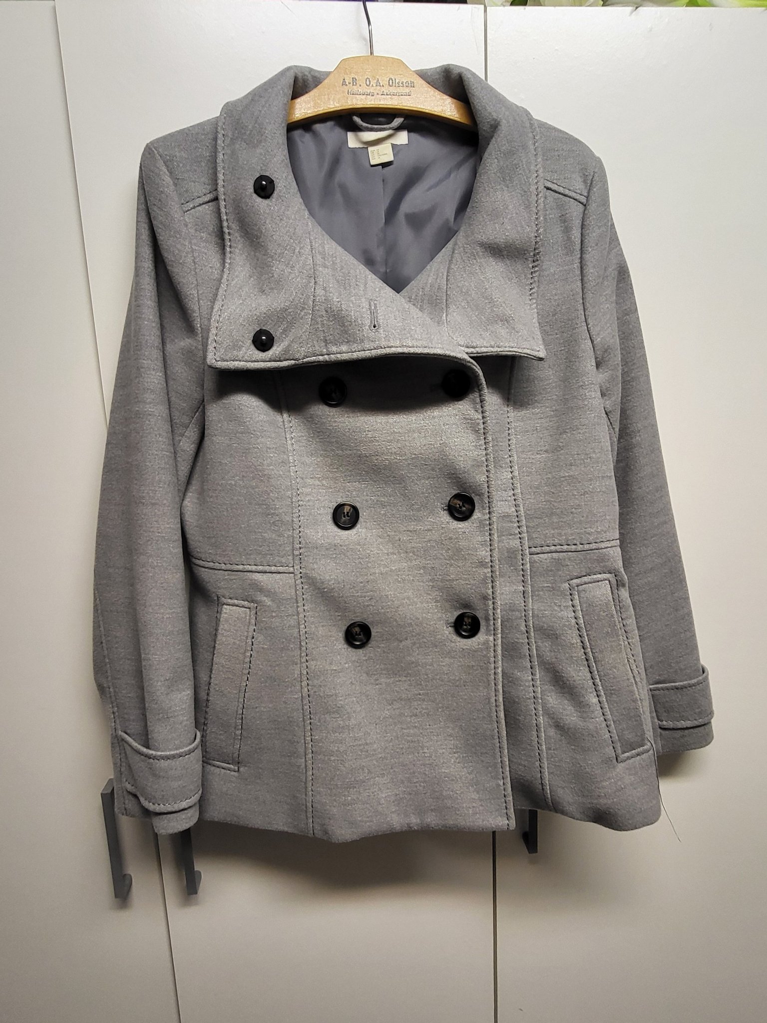 Grå Skepparjacka. | Köp på Tradera (702652292)