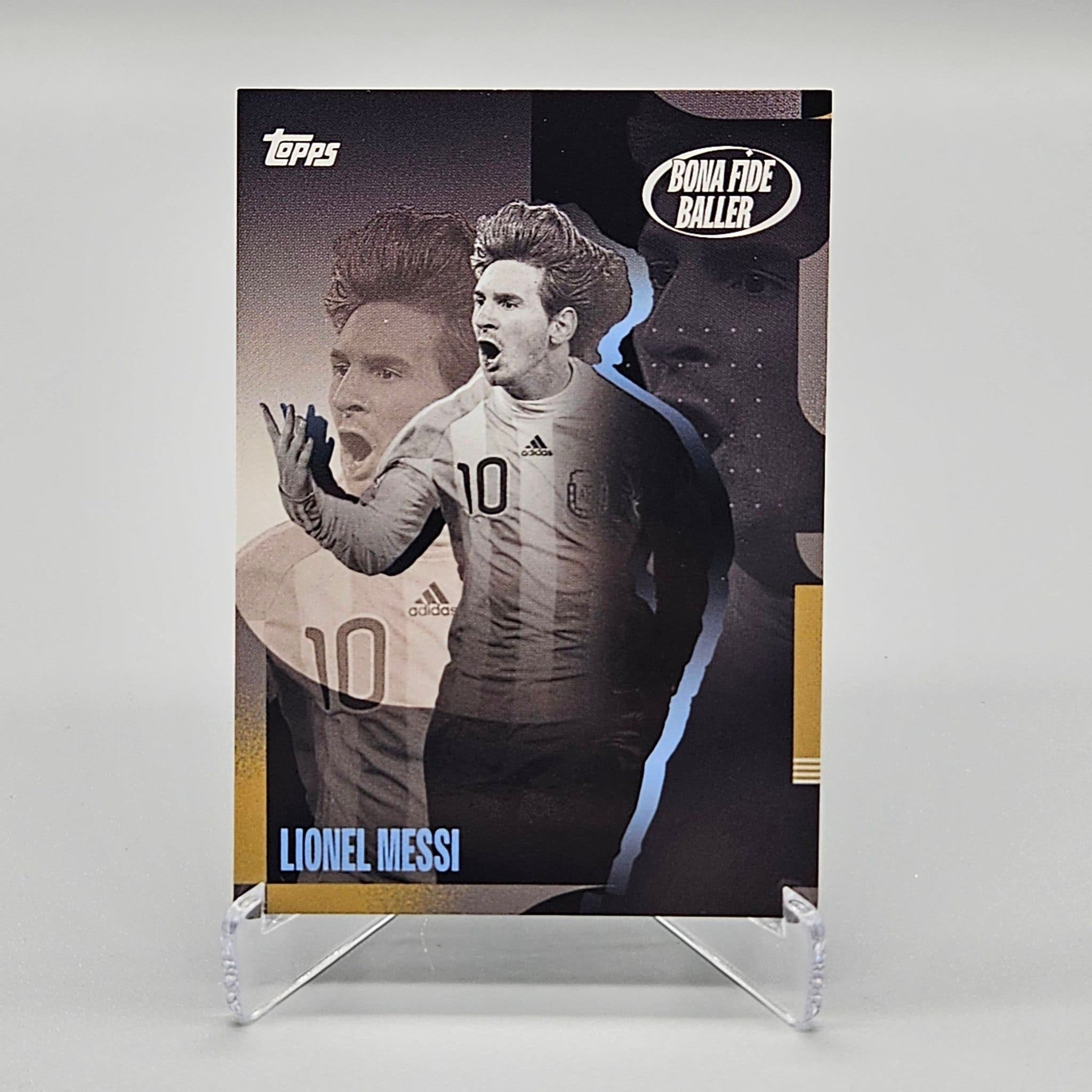 Lionel Messi - Topps Bona Fide Baller - Argenti.. | Köp på Tradera ...