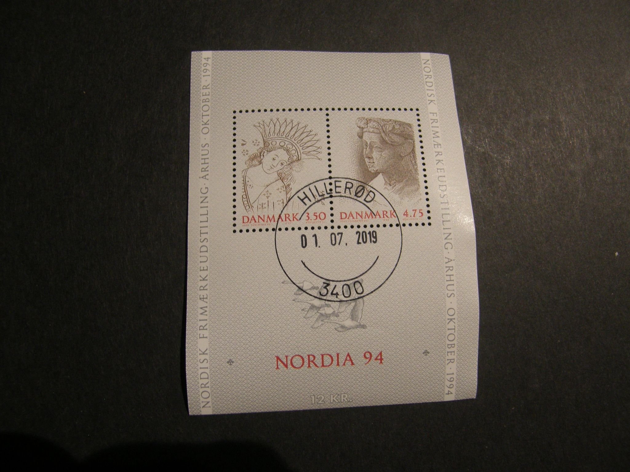 DANMARK 1992 BL 8 Nordia I LYX stämplat | Köp på Tradera (713348911)