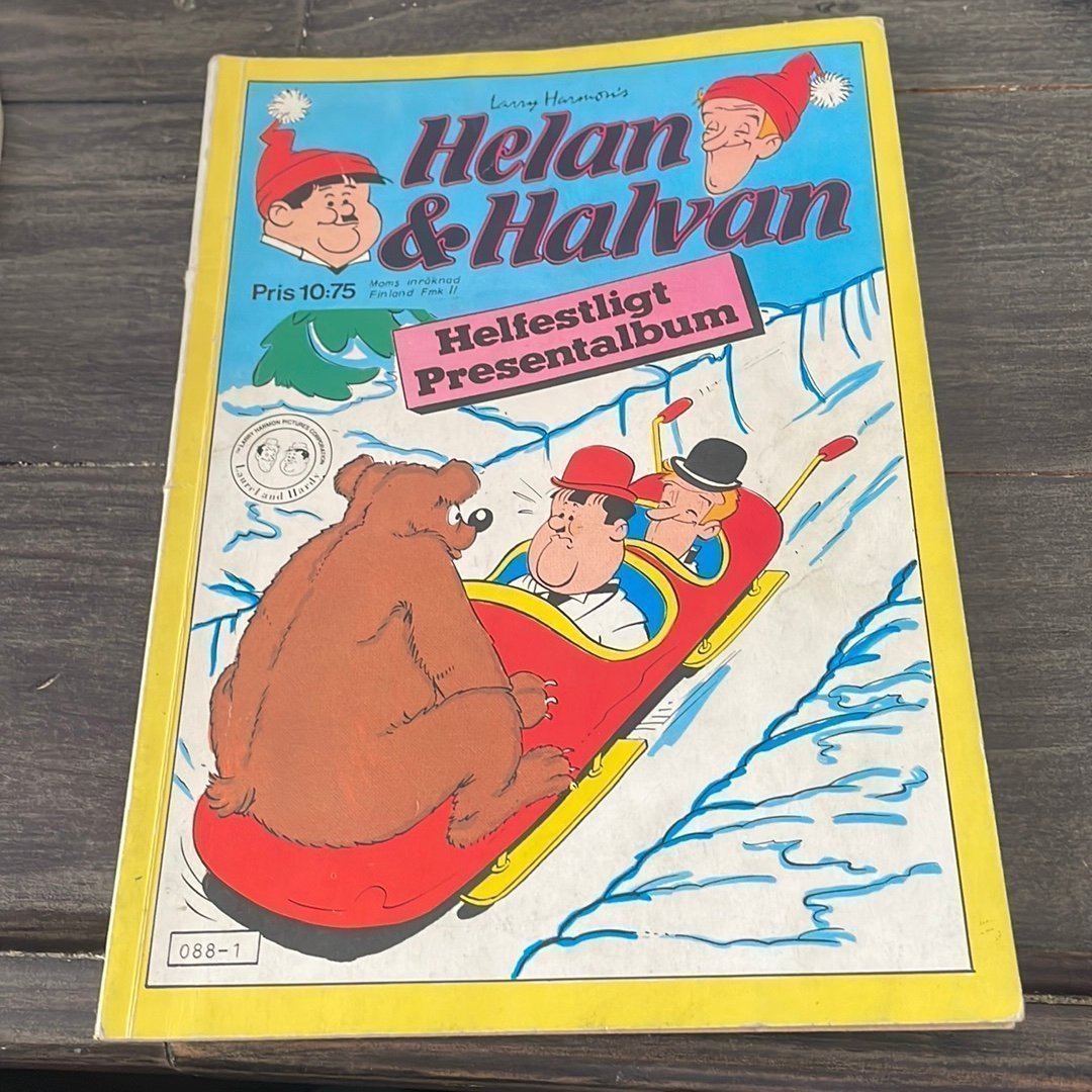 Helan & Halvan: Helfestligt Presentalbum - Larr.. | Köp på Tradera ...