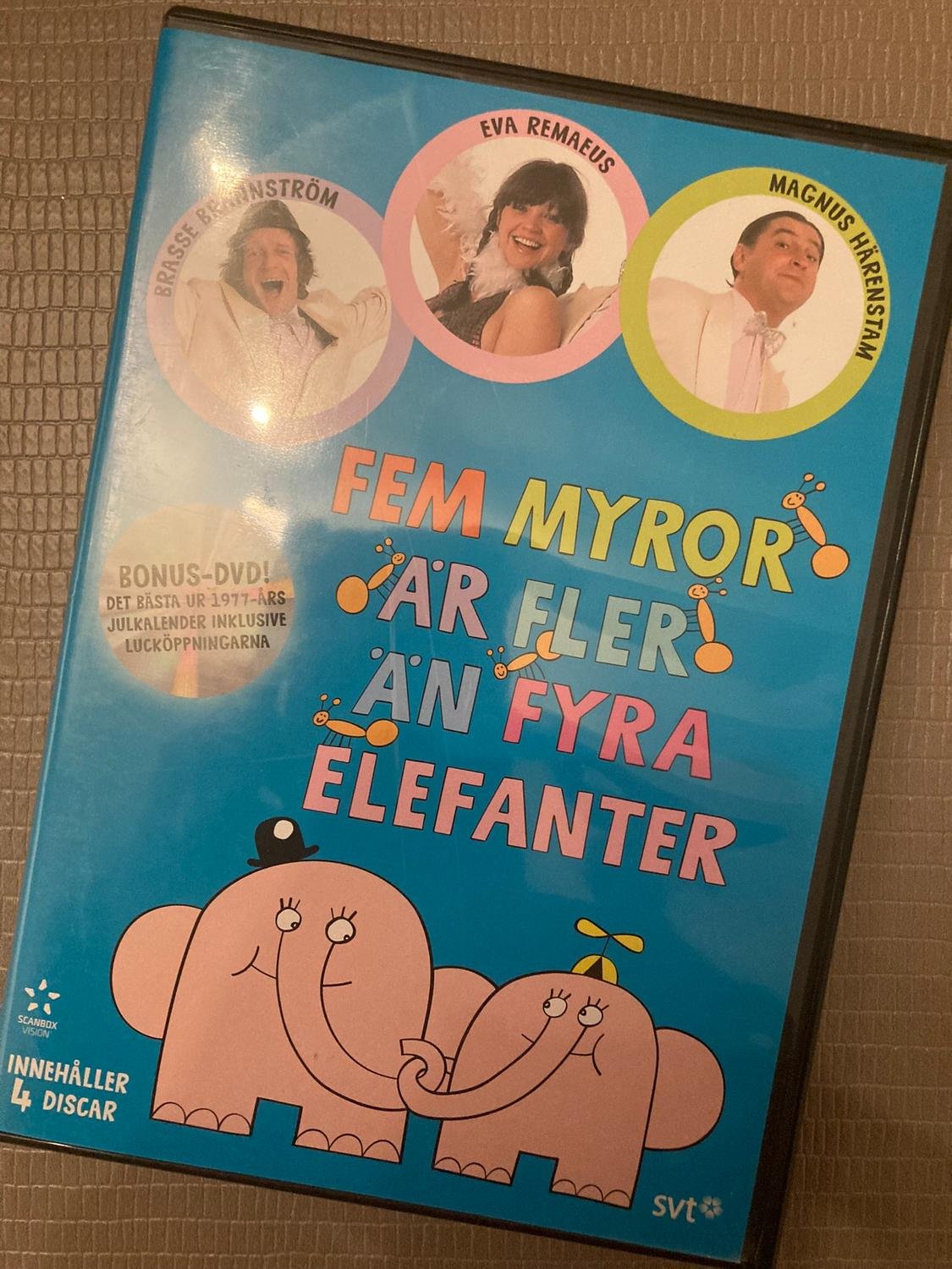 Fem myror är fler än fyra elefanter | Köp på Tradera (616446122)