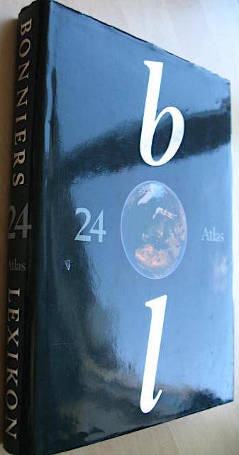 BONNIERS LEXIKON 24 - ATLAS (1998) Inbunden/Sky.. | Köp på Tradera ...