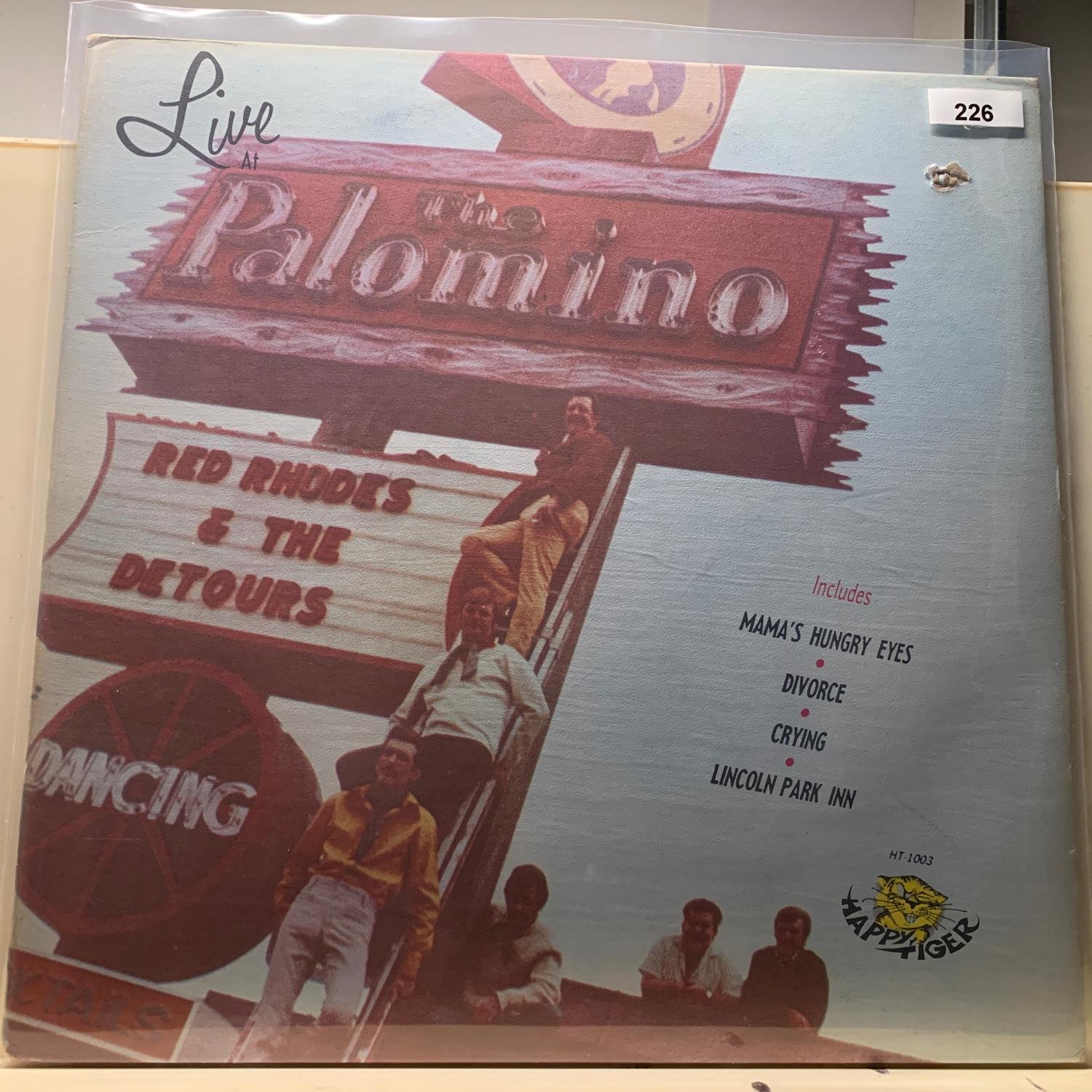 RED RHODES; THE DETOURS - LIVE AT.. | Köp från backbeat på Tradera ...