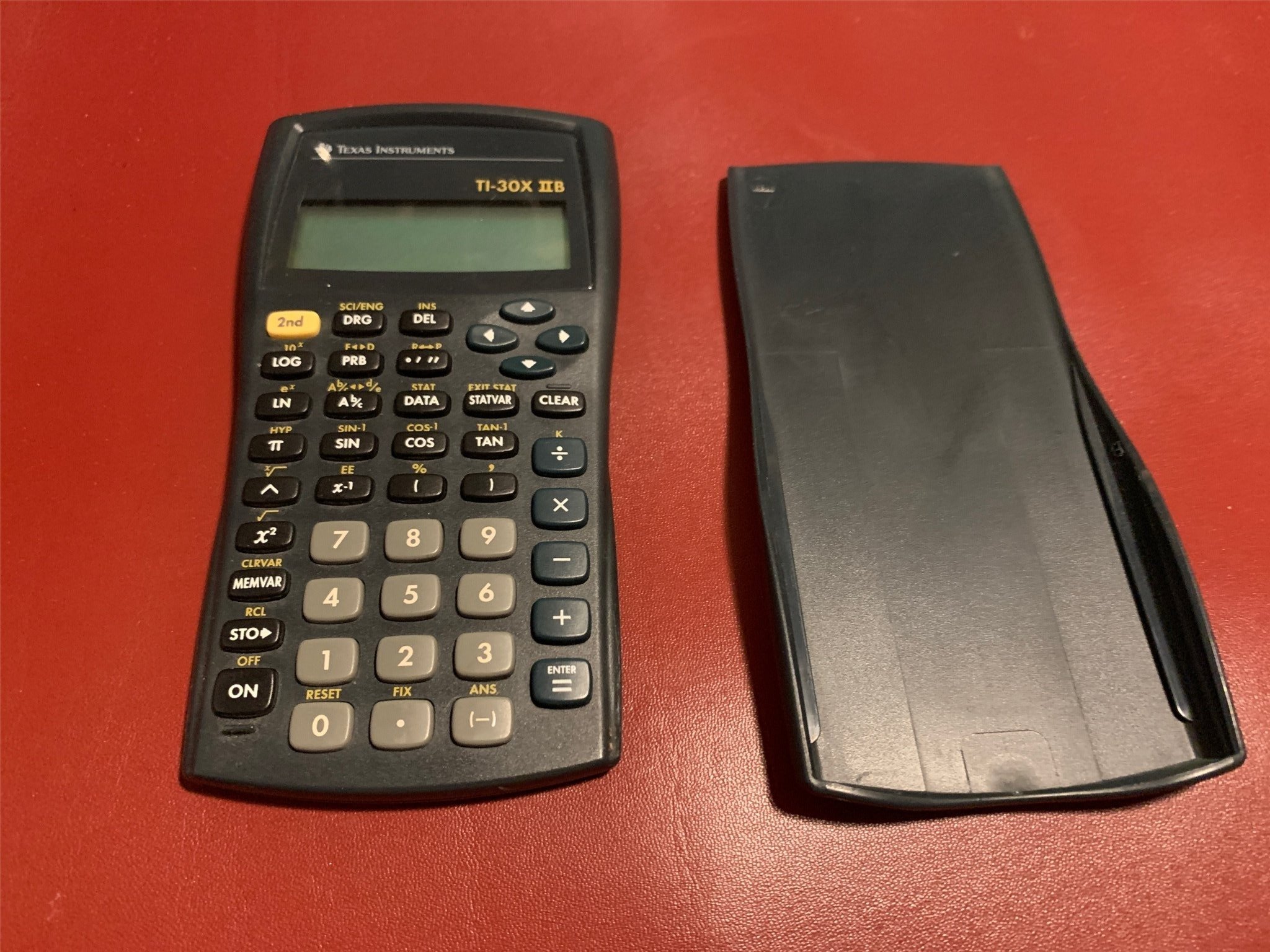 Texas Instruments TI-30X 2B miniräknare calcula.. | Köp på Tradera ...