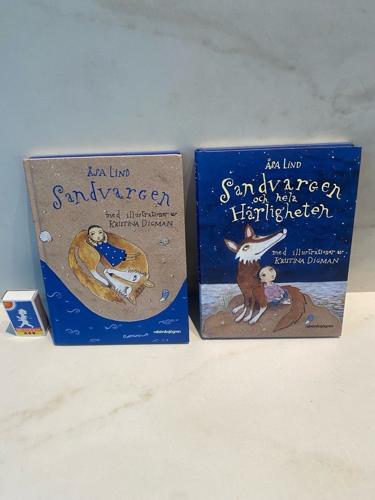 2 st Åsa Lind böcker: Sandvargen , Sandvargen o.. | Köp på Tradera ...