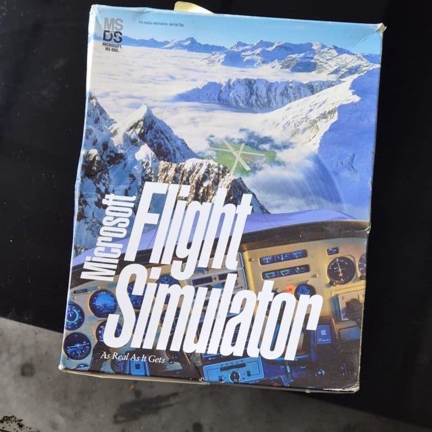 Microsoft Flight Simulator - MS-DOS | Köp på Tradera (707301579)
