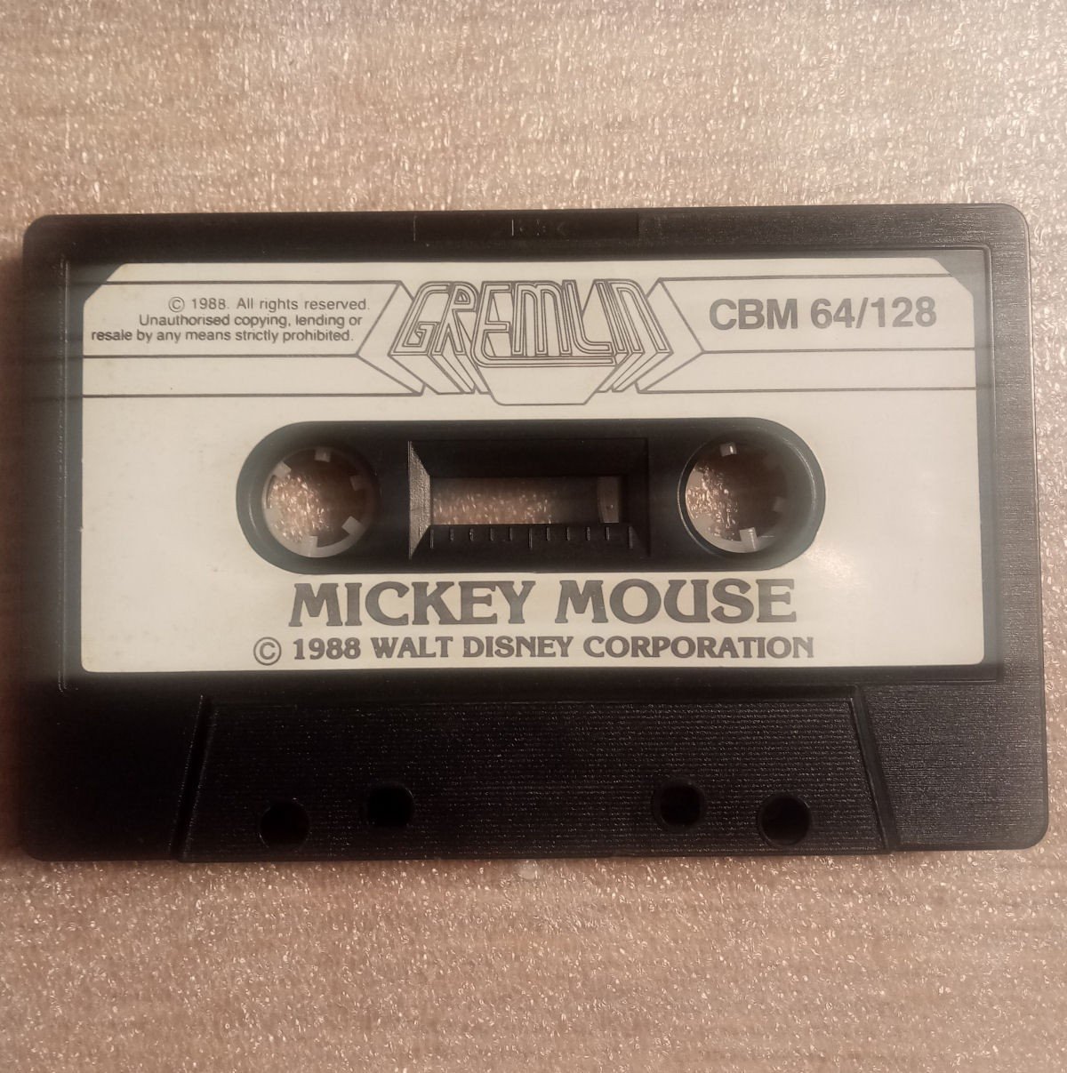 Mickey Mouse (Gremlin Graphics) Lös Tape ->TEST.. | Köp på Tradera ...