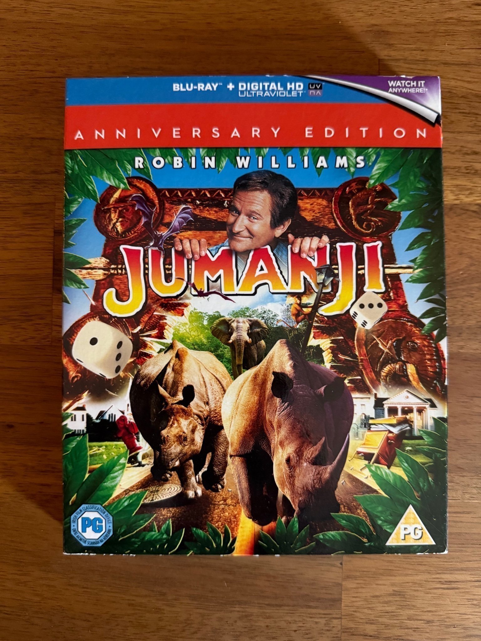 JUMANJI 1995 - Blu-Ray ink Slipcover | Köp på Tradera (693329296)