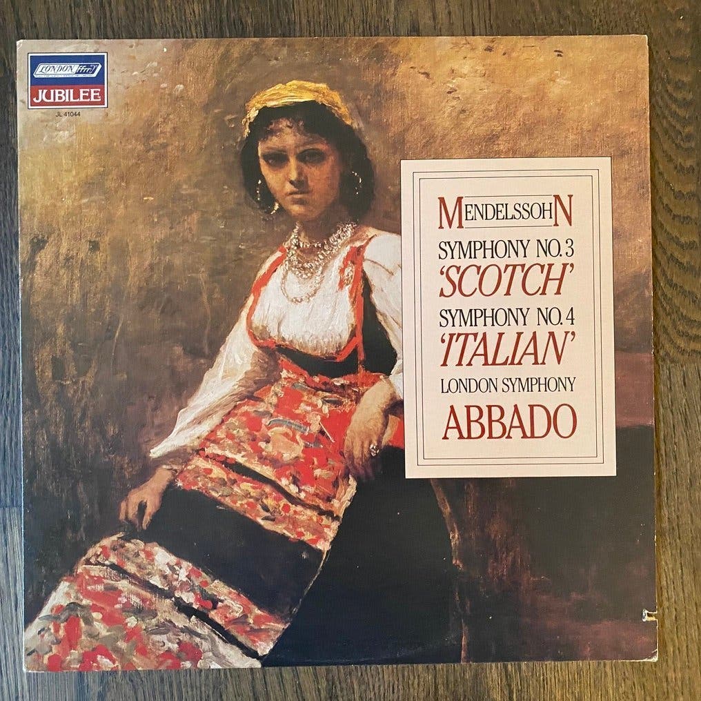 Mendelssohn, London Symphony, Abbado - Symphony.. | Köp på Tradera ...