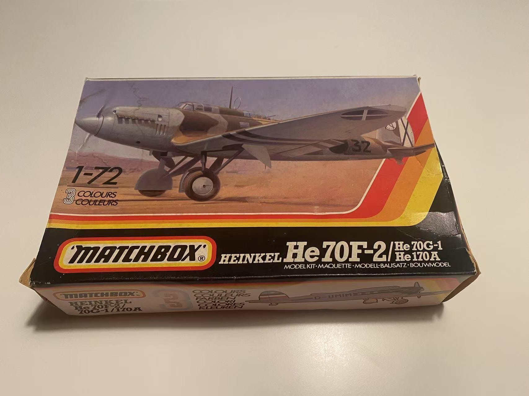 Matchbox PK-132 Heinkel He 70F-2 / He 70G-1 / H.. | Köp på Tradera ...