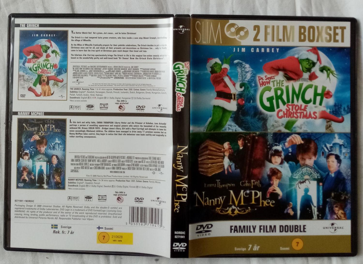 Dr. Seuss' How the Grinch Stole Christmas + Nan.. | Köp på Tradera ...