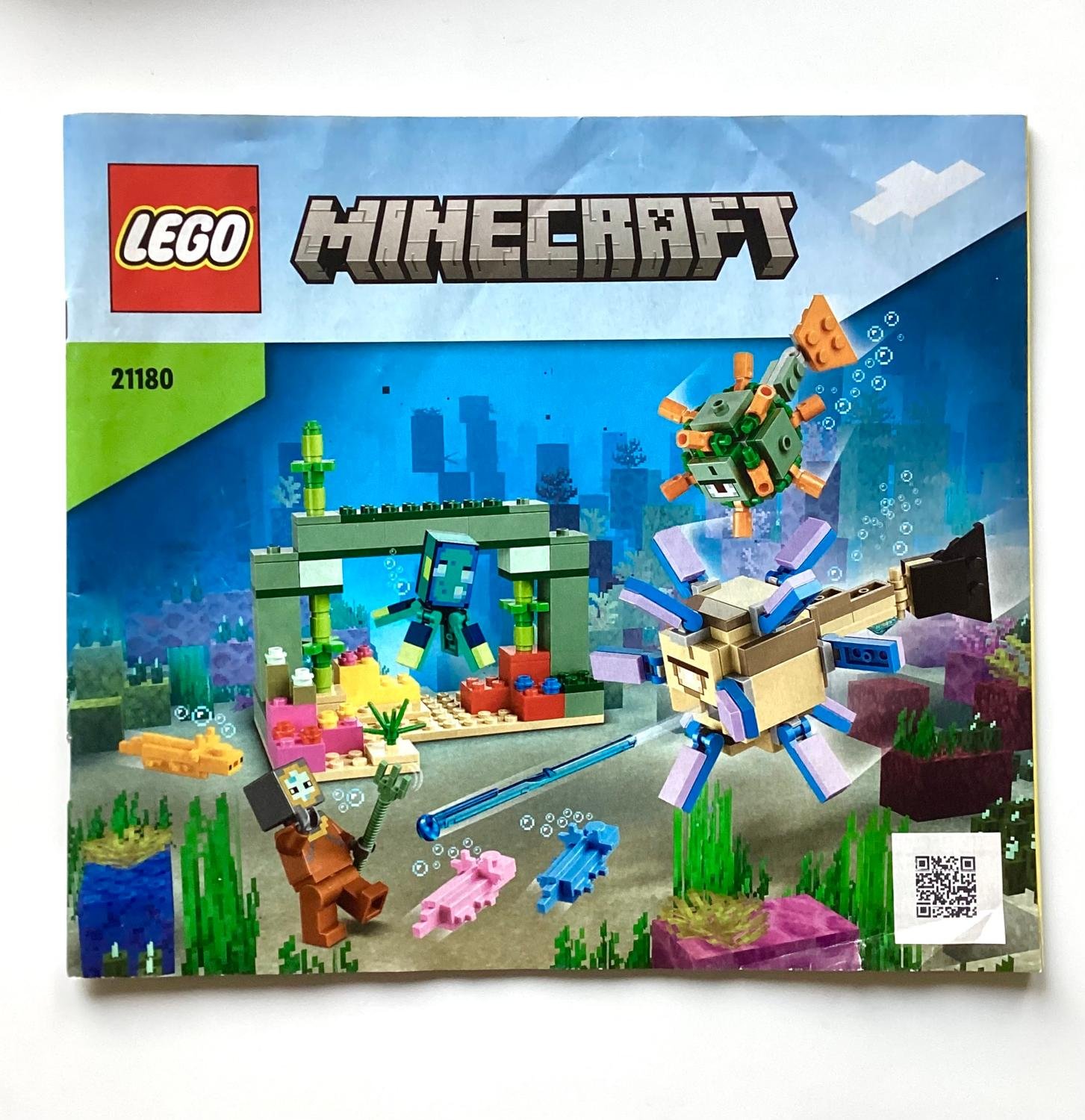Lego Manual Minecraft 21180 Manualer Beskrivnin.. | Köp på Tradera ...
