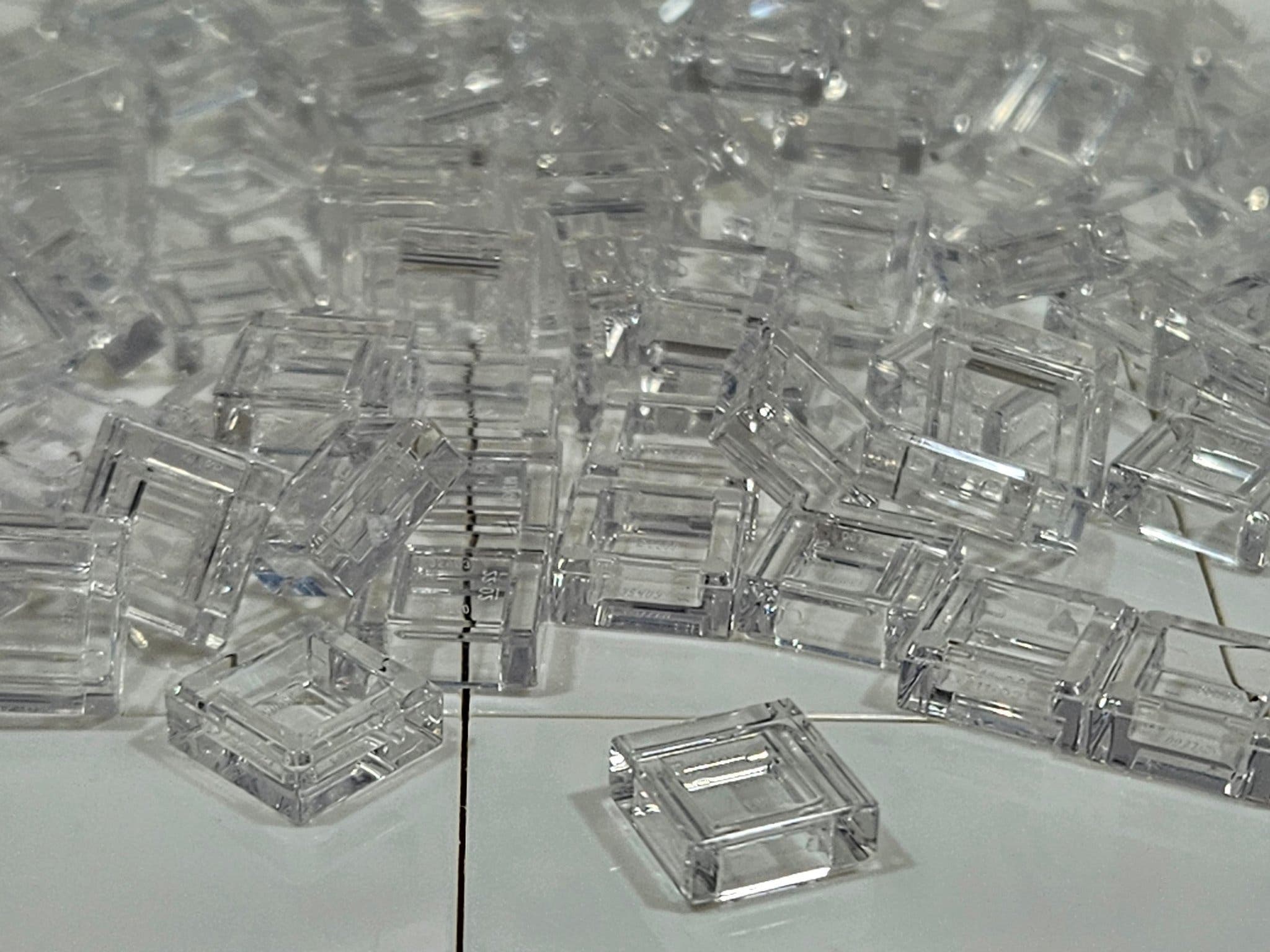 *NYTT* LEGO Tile 1x1 | 500st | Transparent | 62.. | Köp på Tradera ...