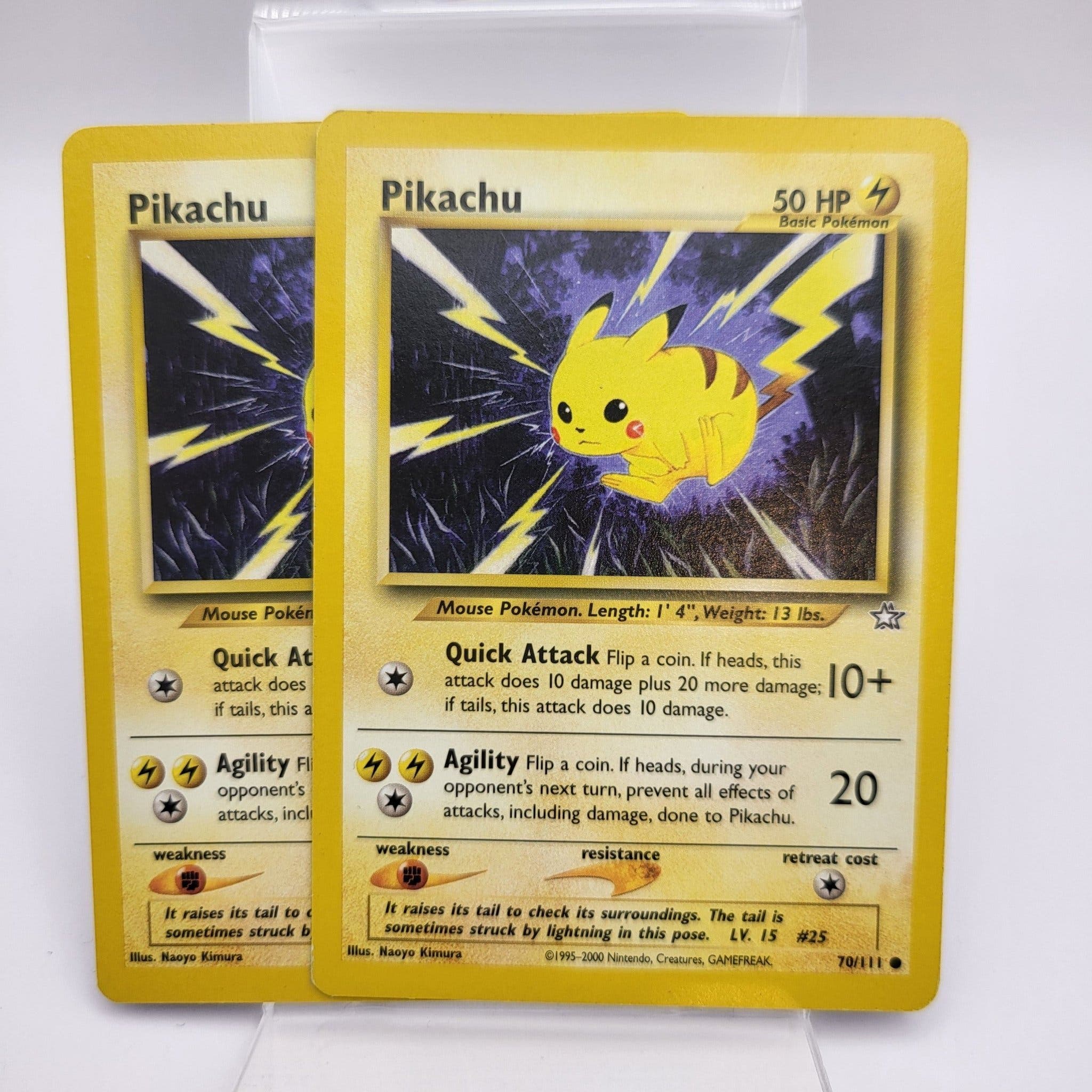 Se produkter som liknar 2st - Pikachu #70 Pokemon Neo.. på Tradera ...