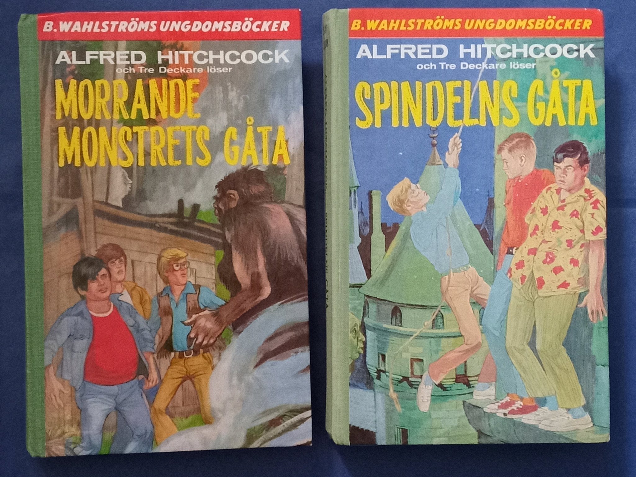 ALFRED HITCHCOCK OCH TRE DECKARE LÖSER MORRANDE.. | Köp på Tradera ...